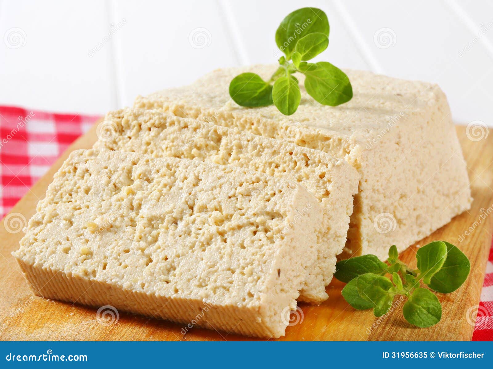 Block of tofu stock image. Image of cuisine, organic - 31956635