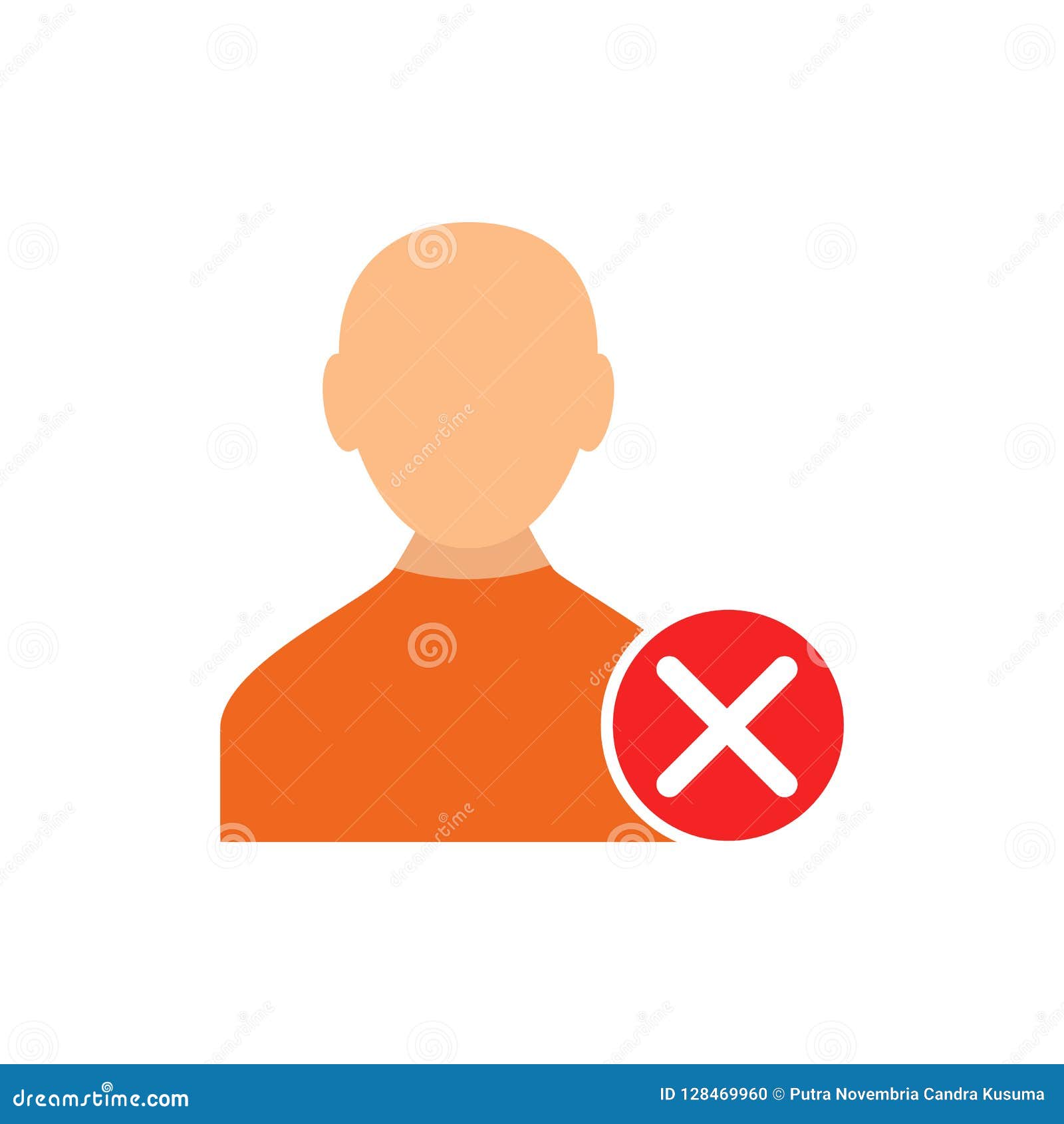 Block User Logo Icon Design Stock Vector - Illustration of logotype ...