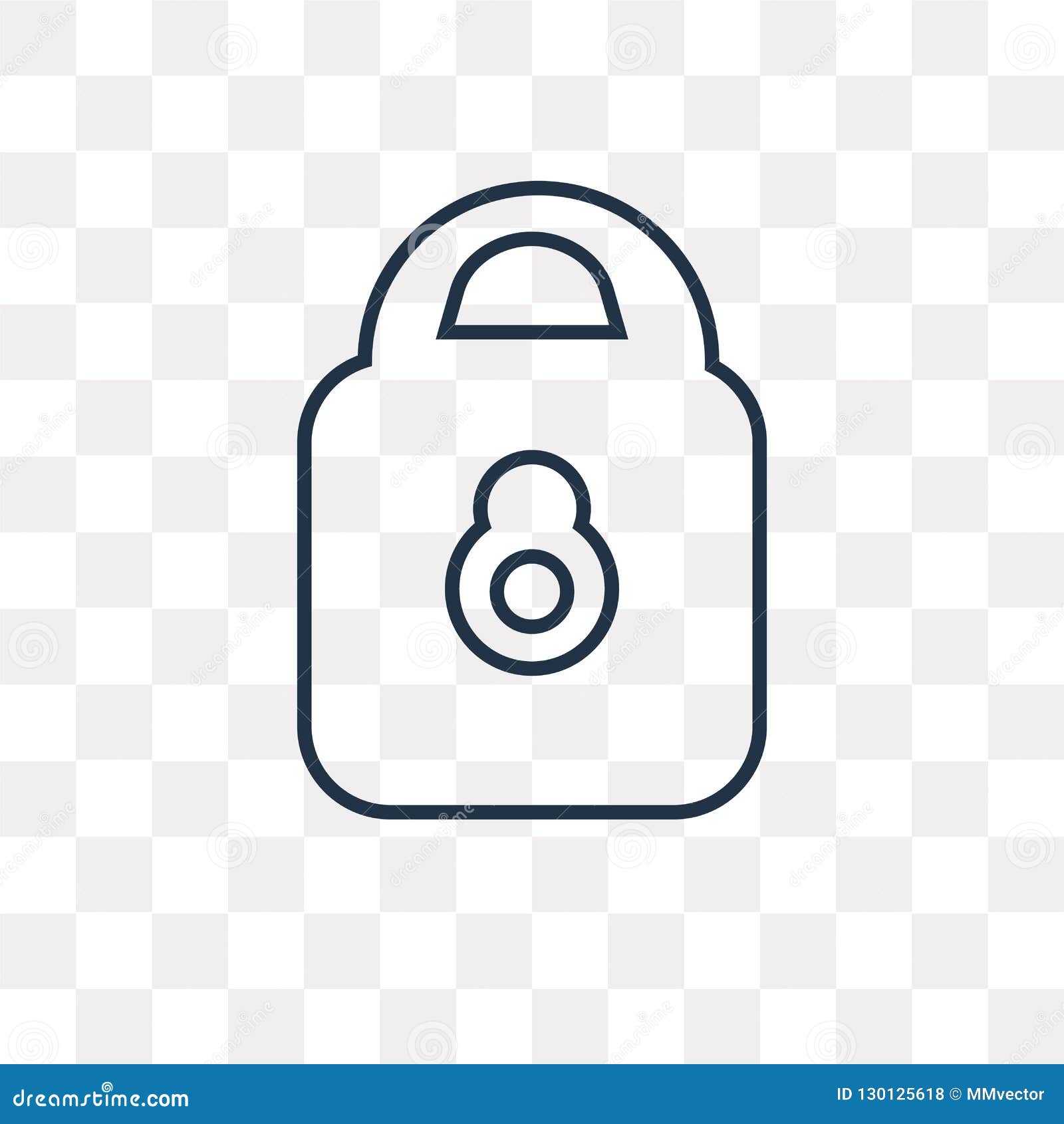 Block Vector Icon Isolated on Transparent Background, Linear Block ...