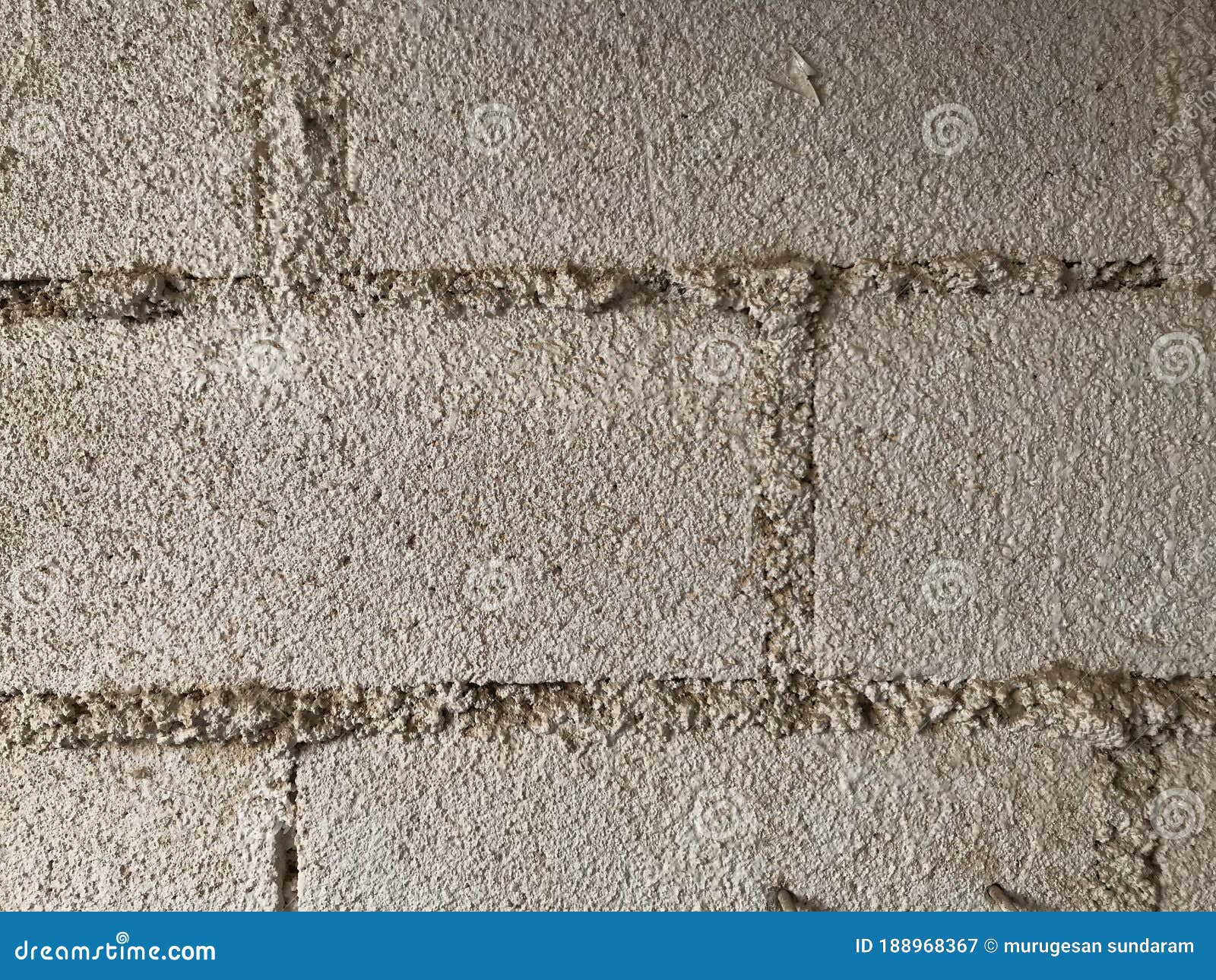 Block Wall Construction Abstract Background for an Partitions or Outer ...