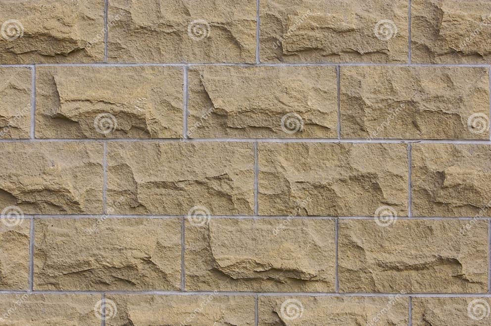 Block Wall Detail stock photo. Image of cinder, texture - 731614