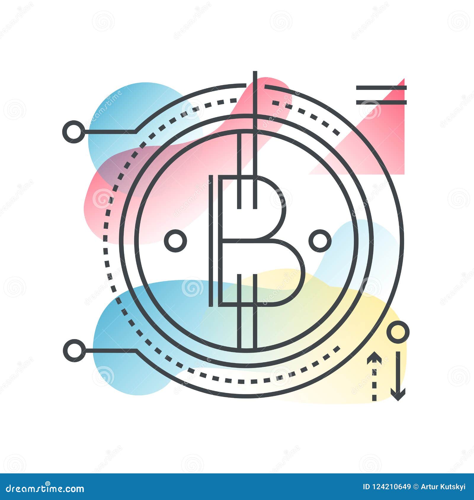 Bitcoin Color Stock Illustrations – 13,987 Bitcoin Color Stock ...