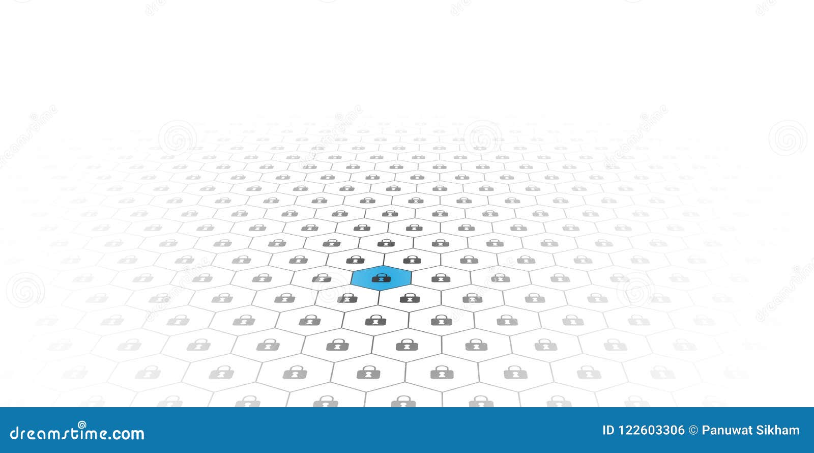 Blockchain Circuit Networking Concept. Distributed Ledger Techno Stock ...