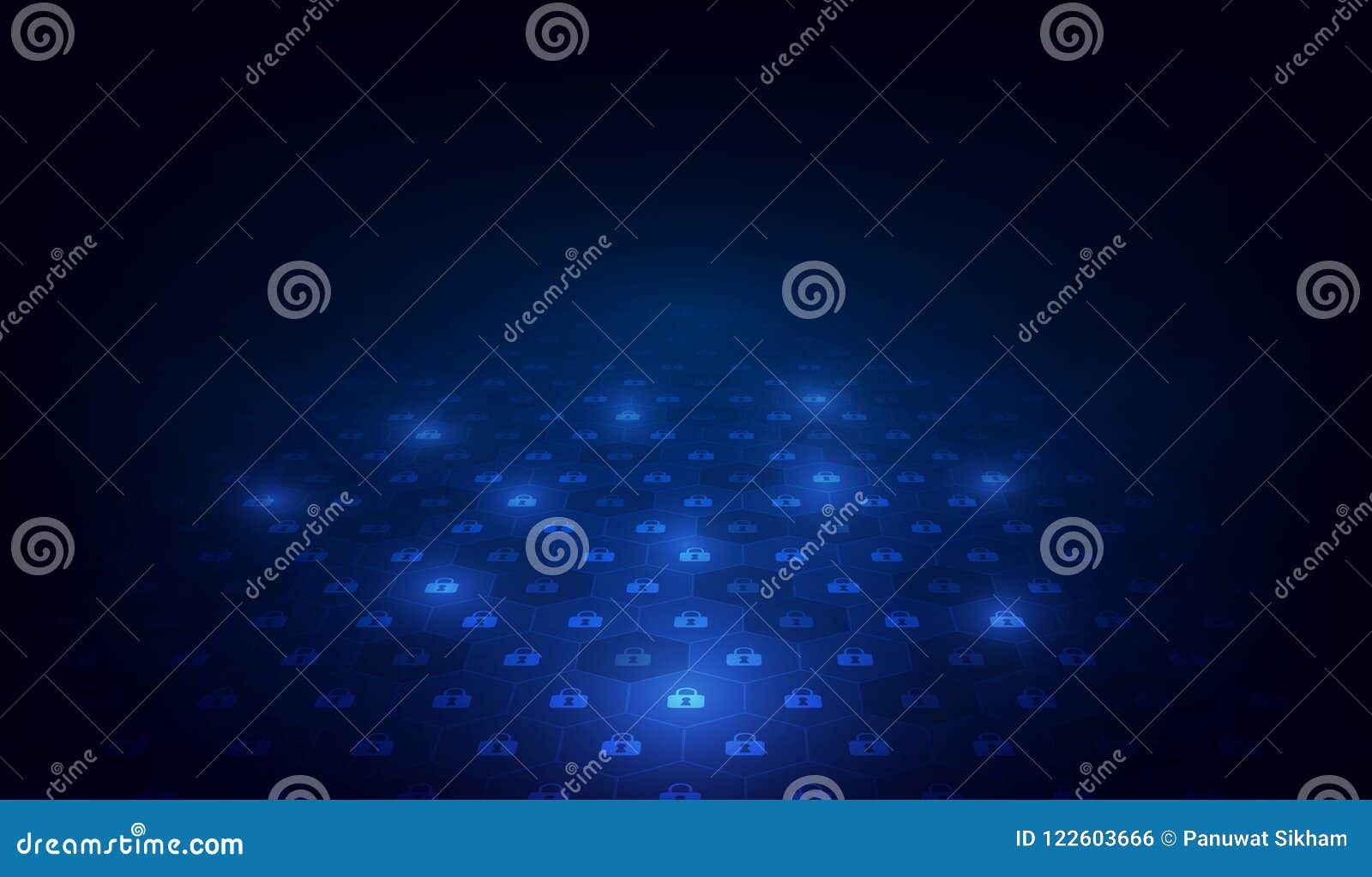 Distributed Ledger Computer Technology Concept Based Abstract Matrix Background. Stock Image ...