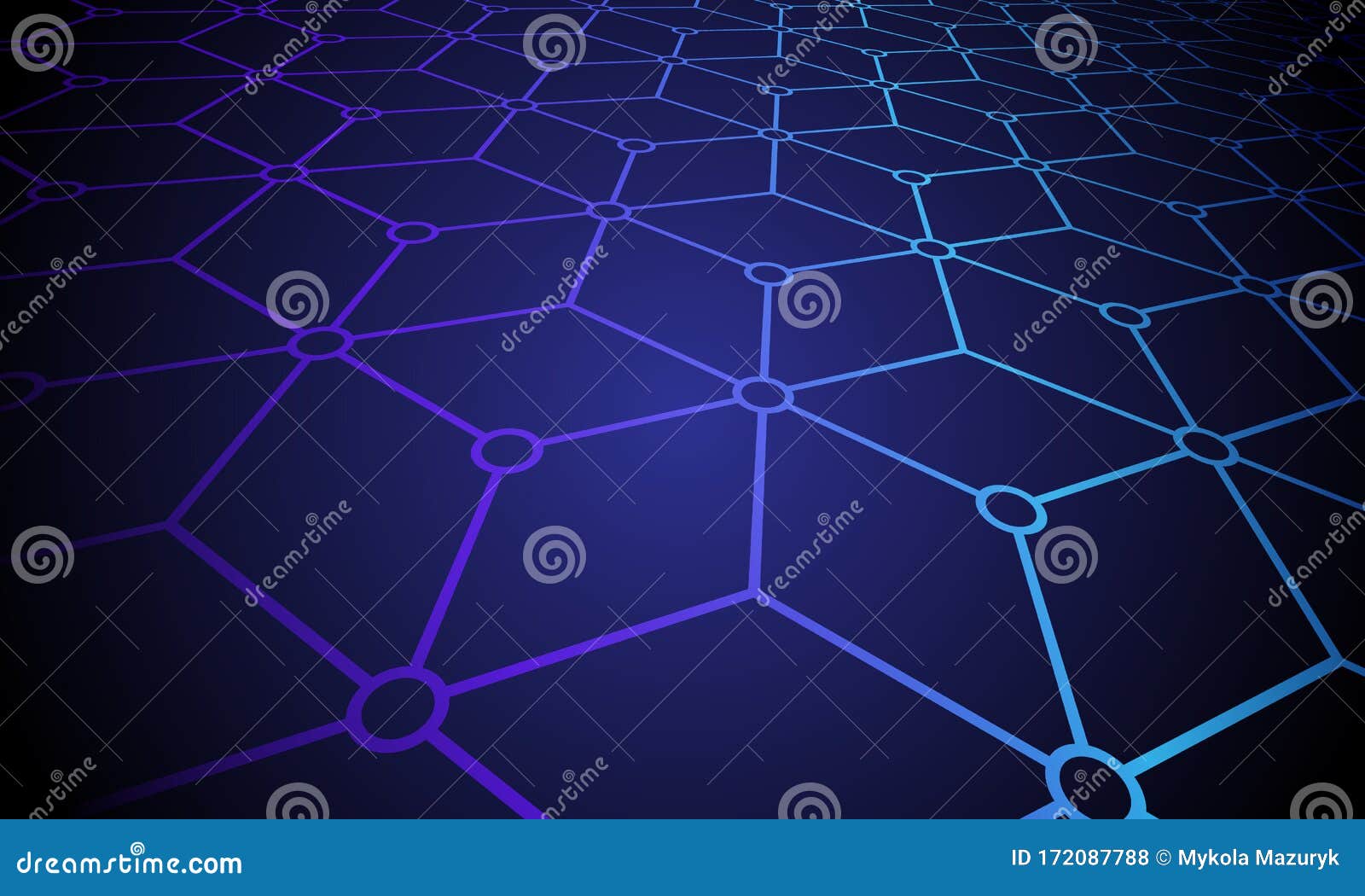 Blockchain Connected Built Structure, Network Concept, Computer ...