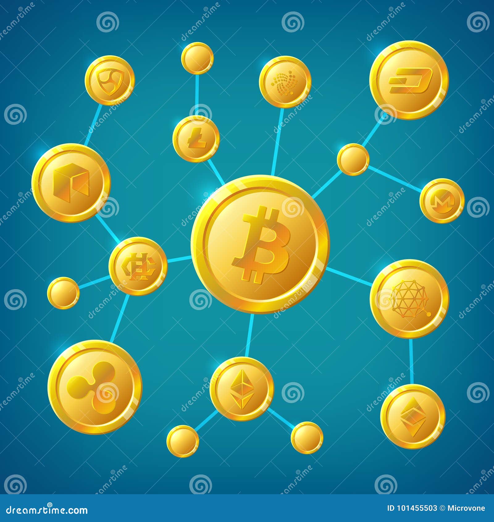 Blockchain Cryptocurrency And Bitcoin Decentralization Anonymous