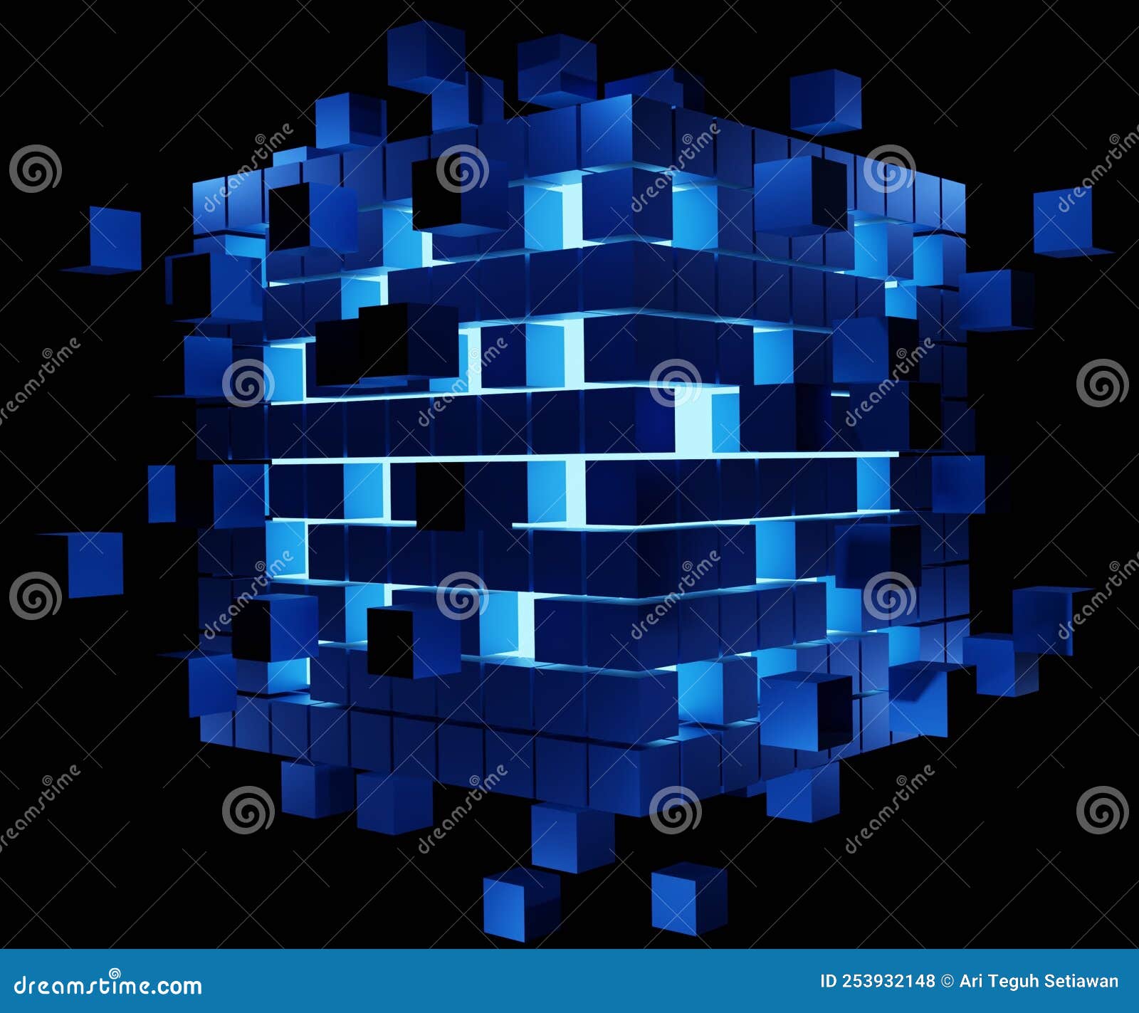 Blockchain Is A Distributed Database Or Ledger Royalty-Free Stock Image ... Blockchain Is A Distributed Database Or Ledger Royalty-Free Stock Image ...