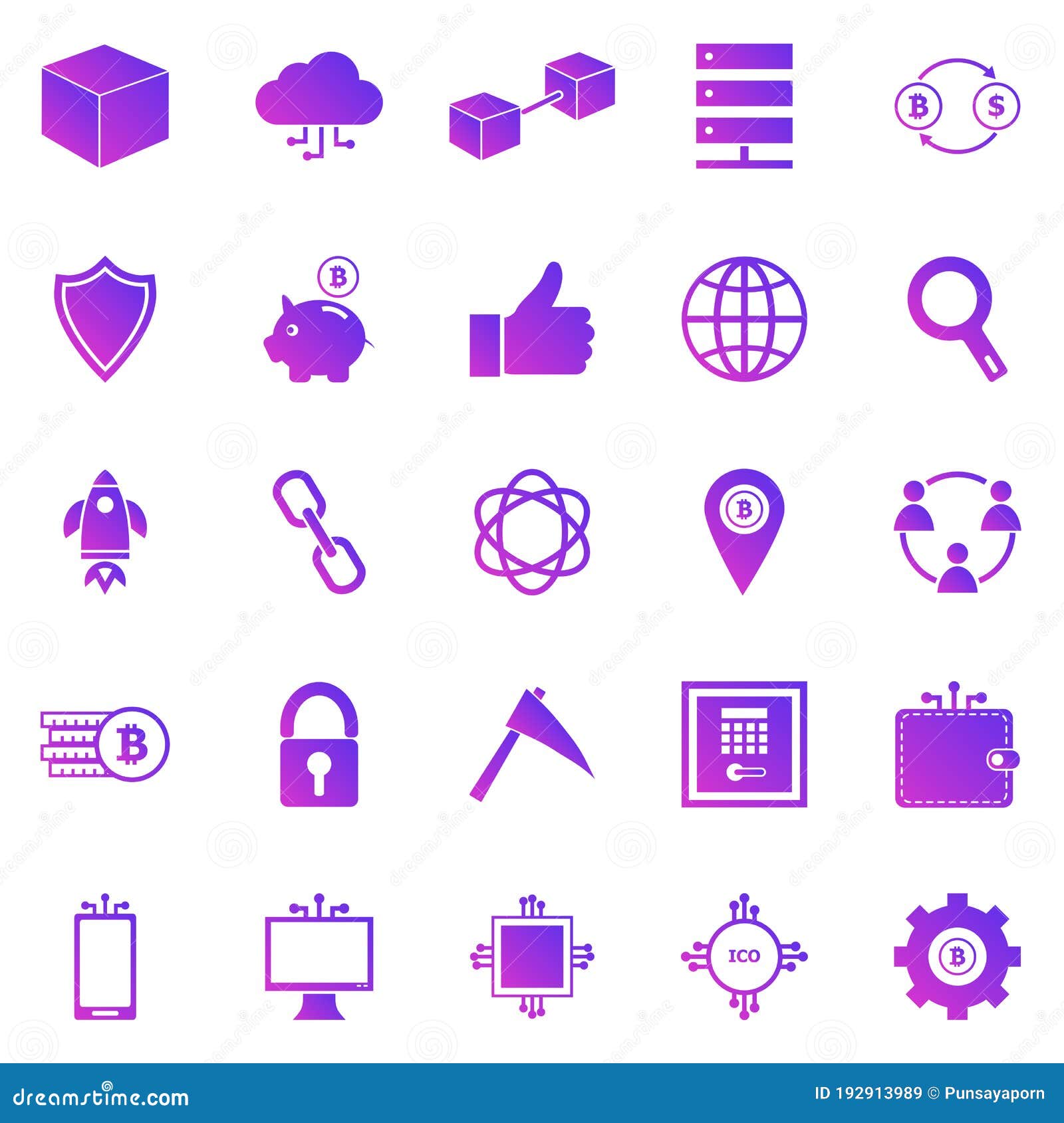 Blockchain Gradient Stock Illustrations – 3,396 Blockchain Gradient ...