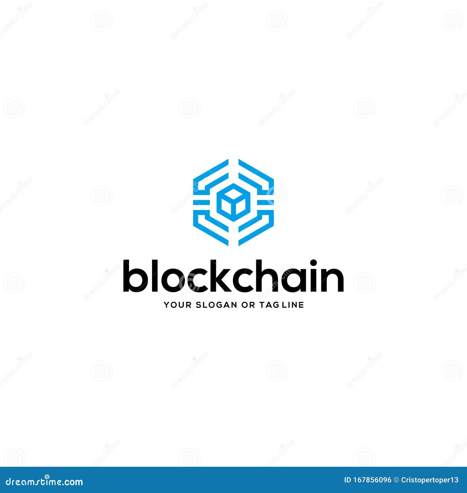 Blockchain Logo Design Vector Stock Vector - Illustration of logo ...