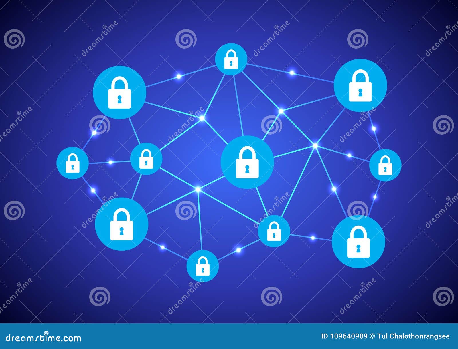 Blockchain Network Growing Across Africas Map Advancing Digital ...