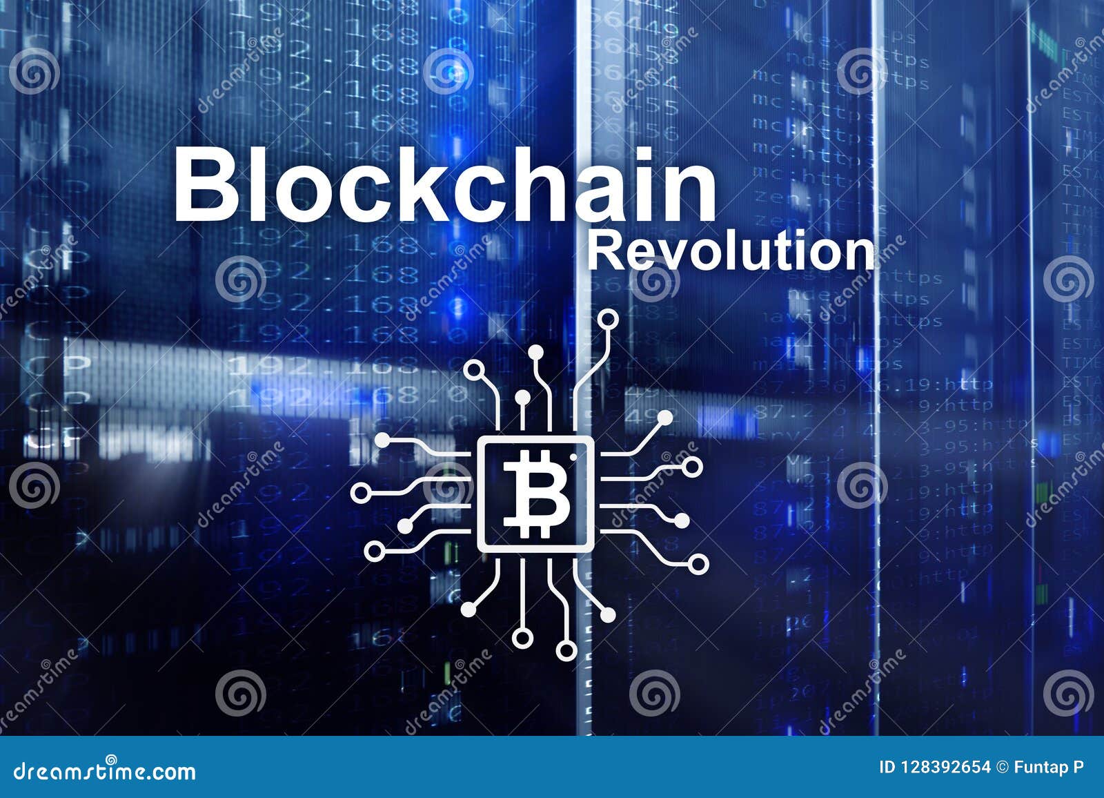 Blockchain Revolution, Innovation Technology in Modern Business Stock ...