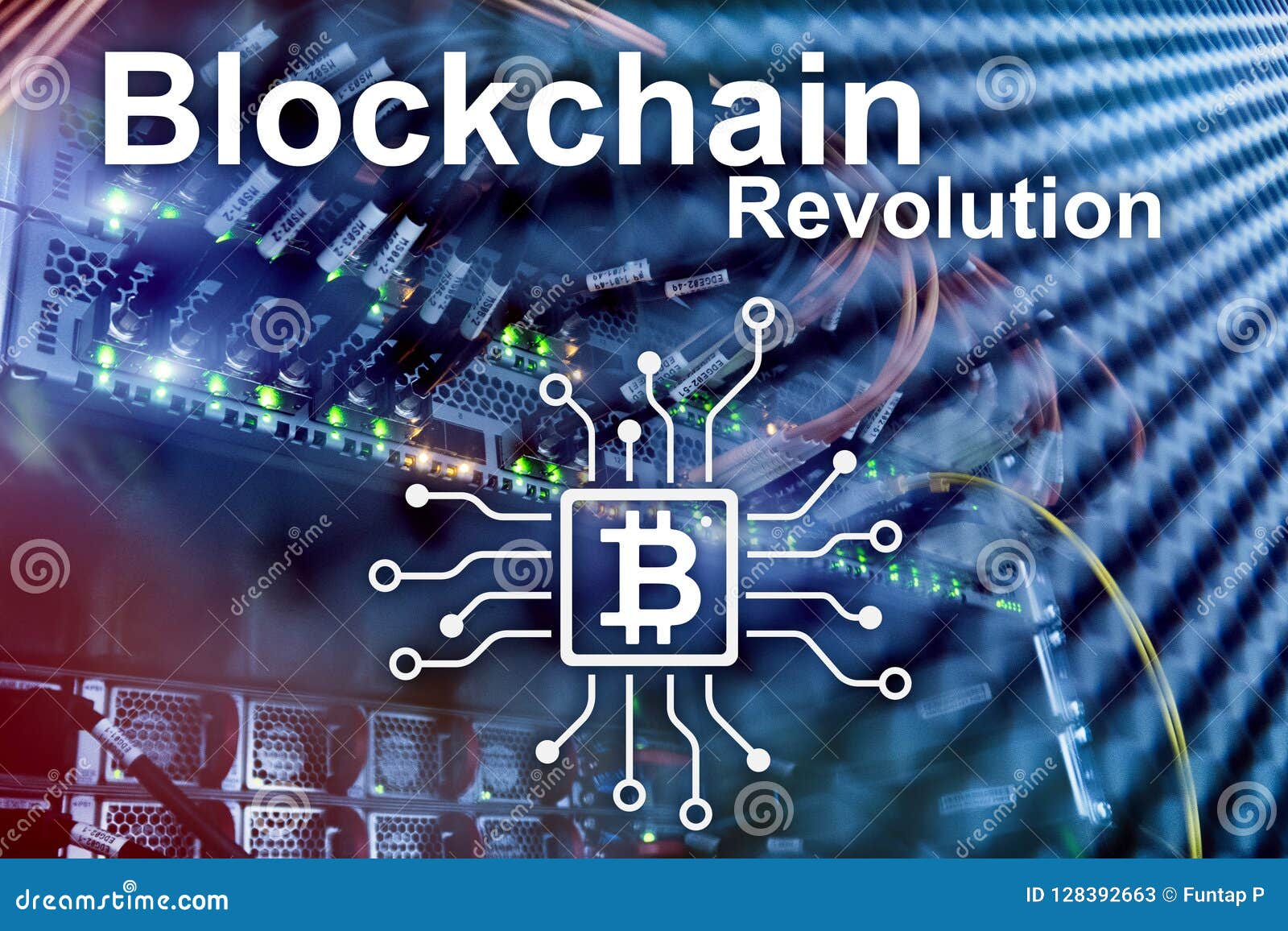 Blockchain Revolution, Innovation Technology in Modern Business Stock ...