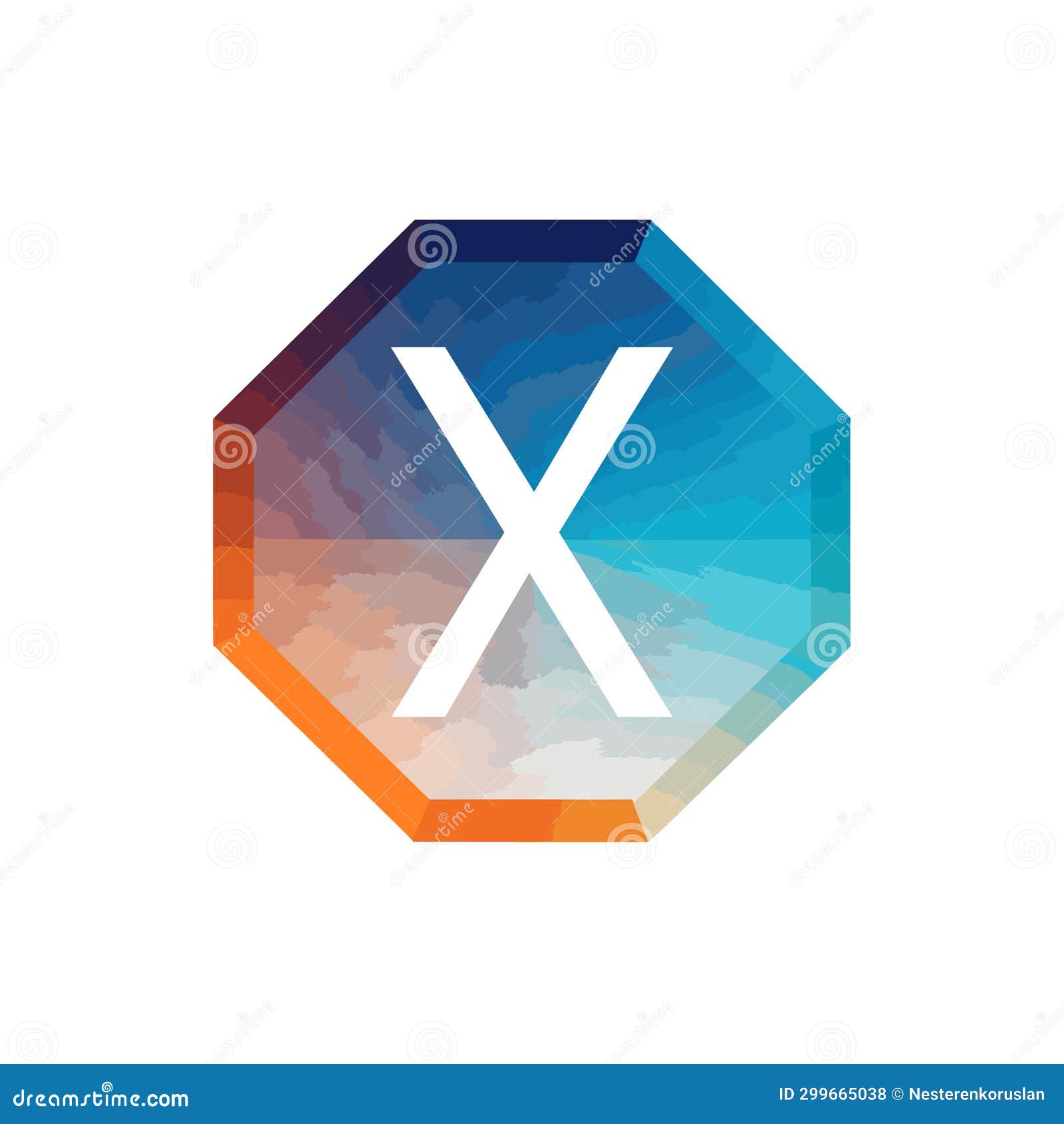 Blockchain Software Studio Filled Gradient Initial Logo Idea Stock Vector - Illustration of ...