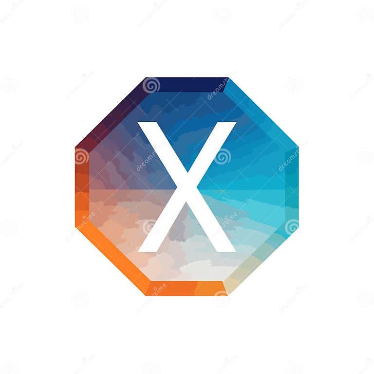 Blockchain Software Studio Filled Gradient Initial Logo Idea Stock Illustration - Illustration ...