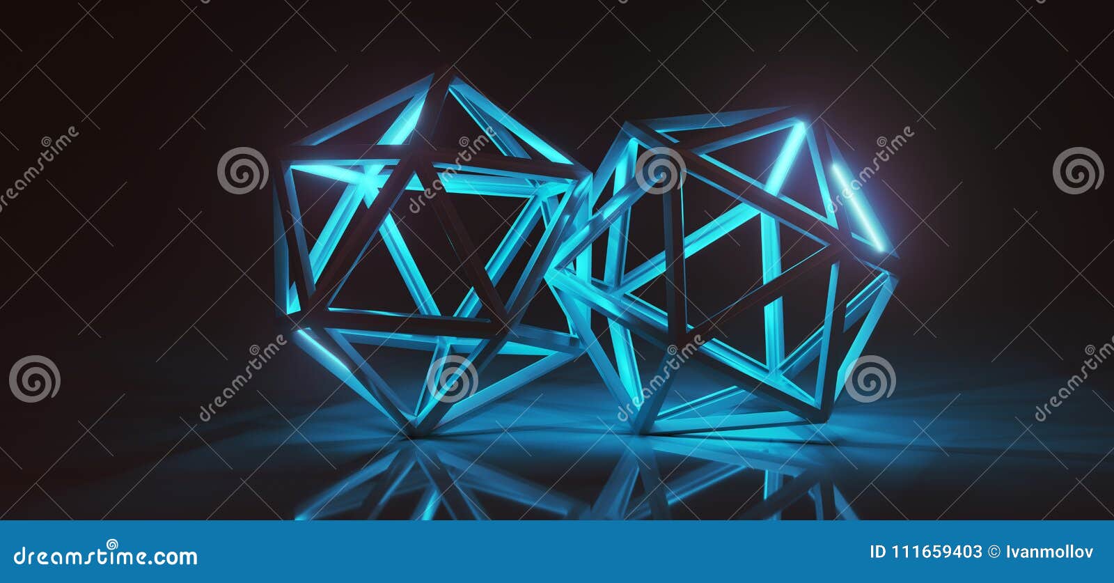 Blockchain Technology Concept Stock Illustration - Illustration of ...