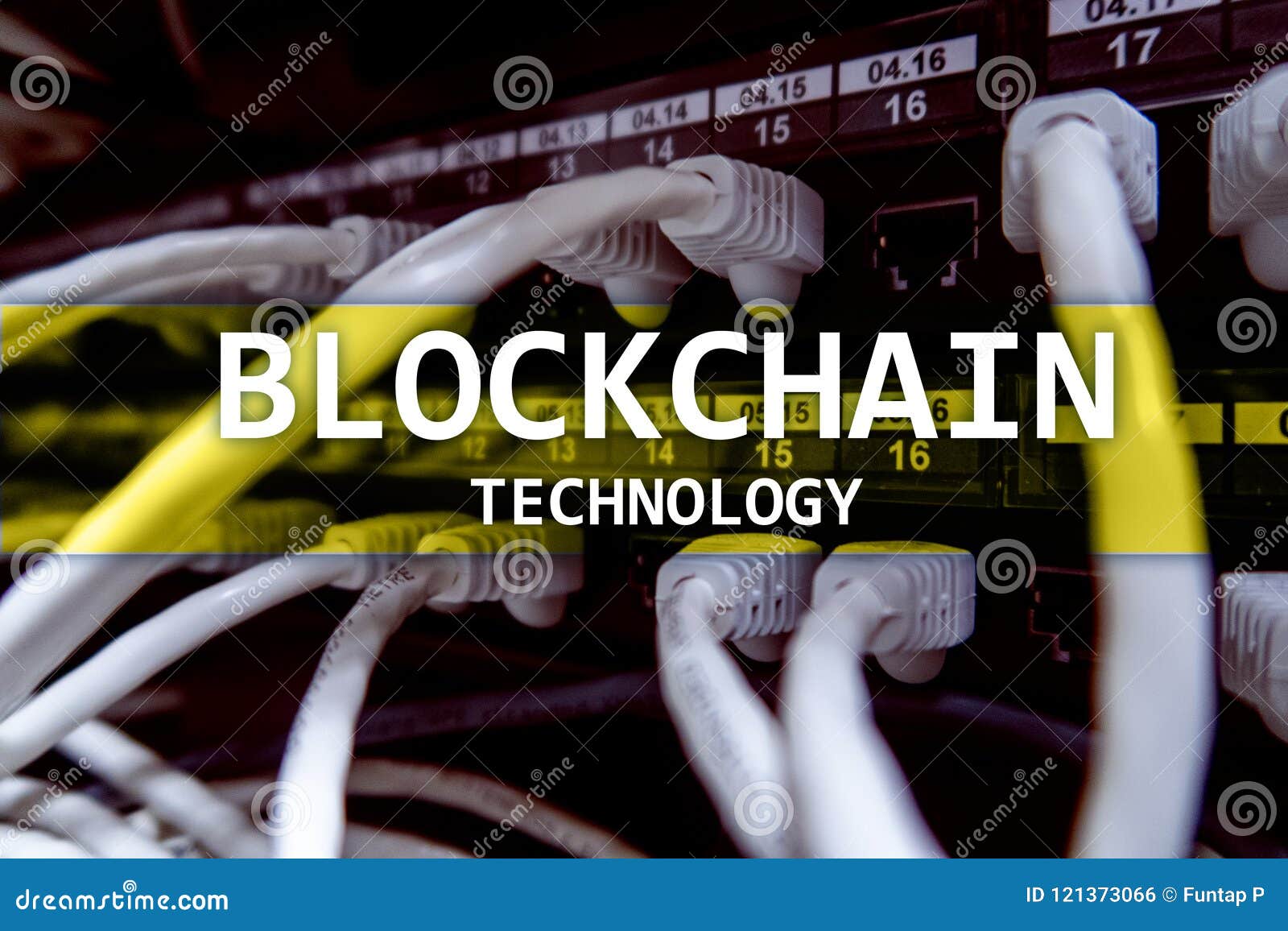 Blockchain Technology, Cryptocurrency Mining. Stock Photo - Image of ...