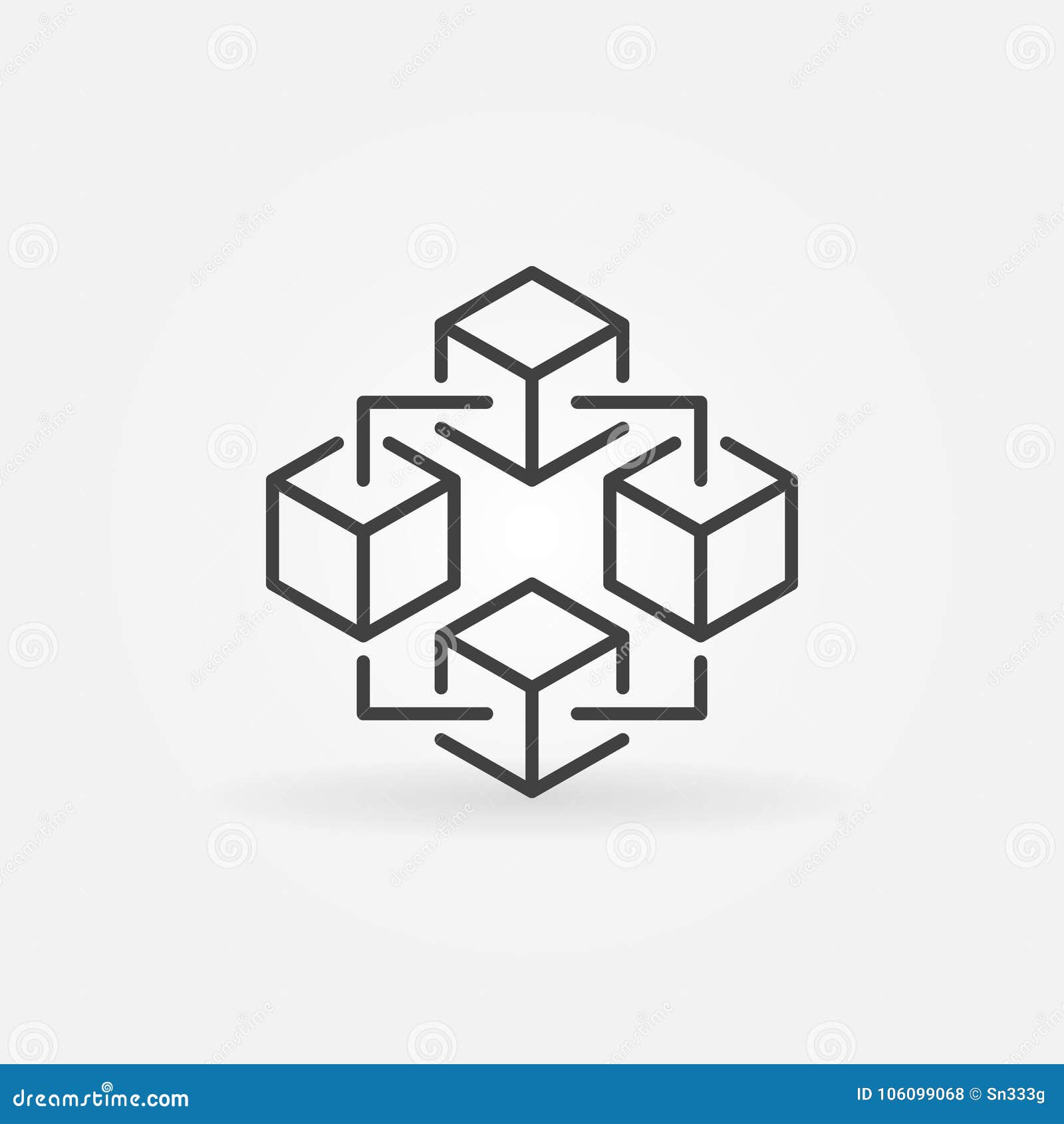 Blockchain Technology Icon. Vector Block Chain Symbol Stock Vector ... Blockchain Technology Icon. Vector Block Chain Symbol Stock Vector ...