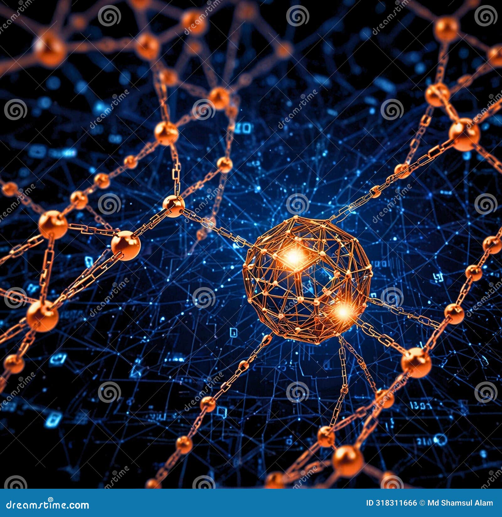 Blockchain is the Top Emerging Technology Stock Photo - Image of ...