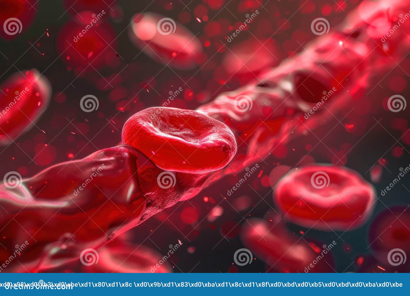 Blocked Blood Vessel Human Anatomy Stock Illustration - Illustration of ...