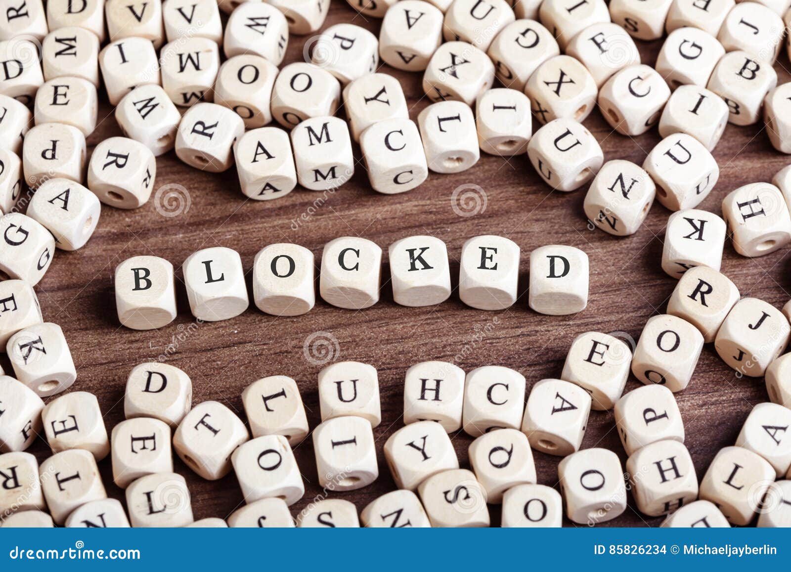 Blocked Letter Dices Word Stock Photos - Free & Royalty-Free Stock ...