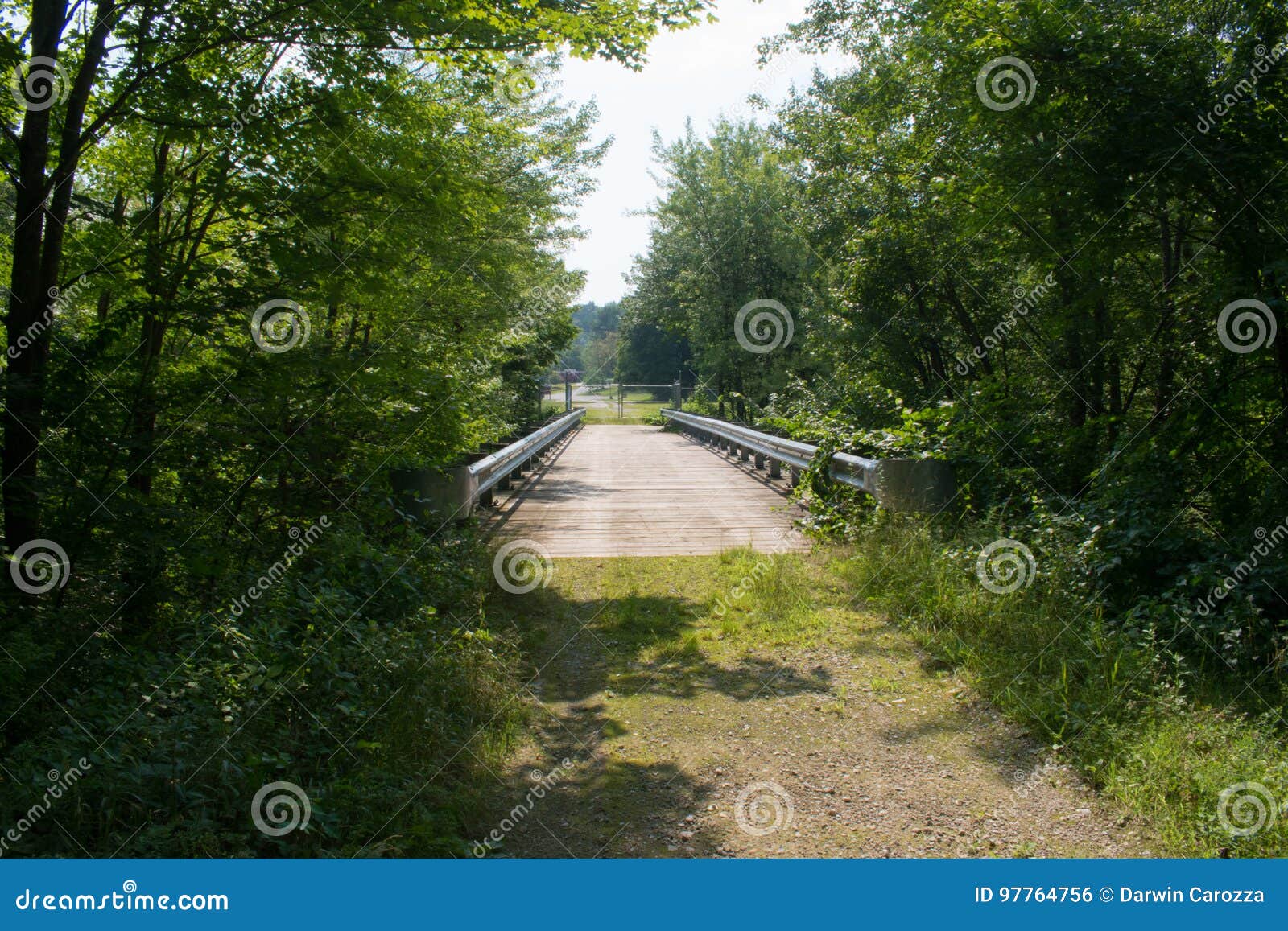 Blocked Off Bridge stock photo. Image of swim, bridge - 97764756