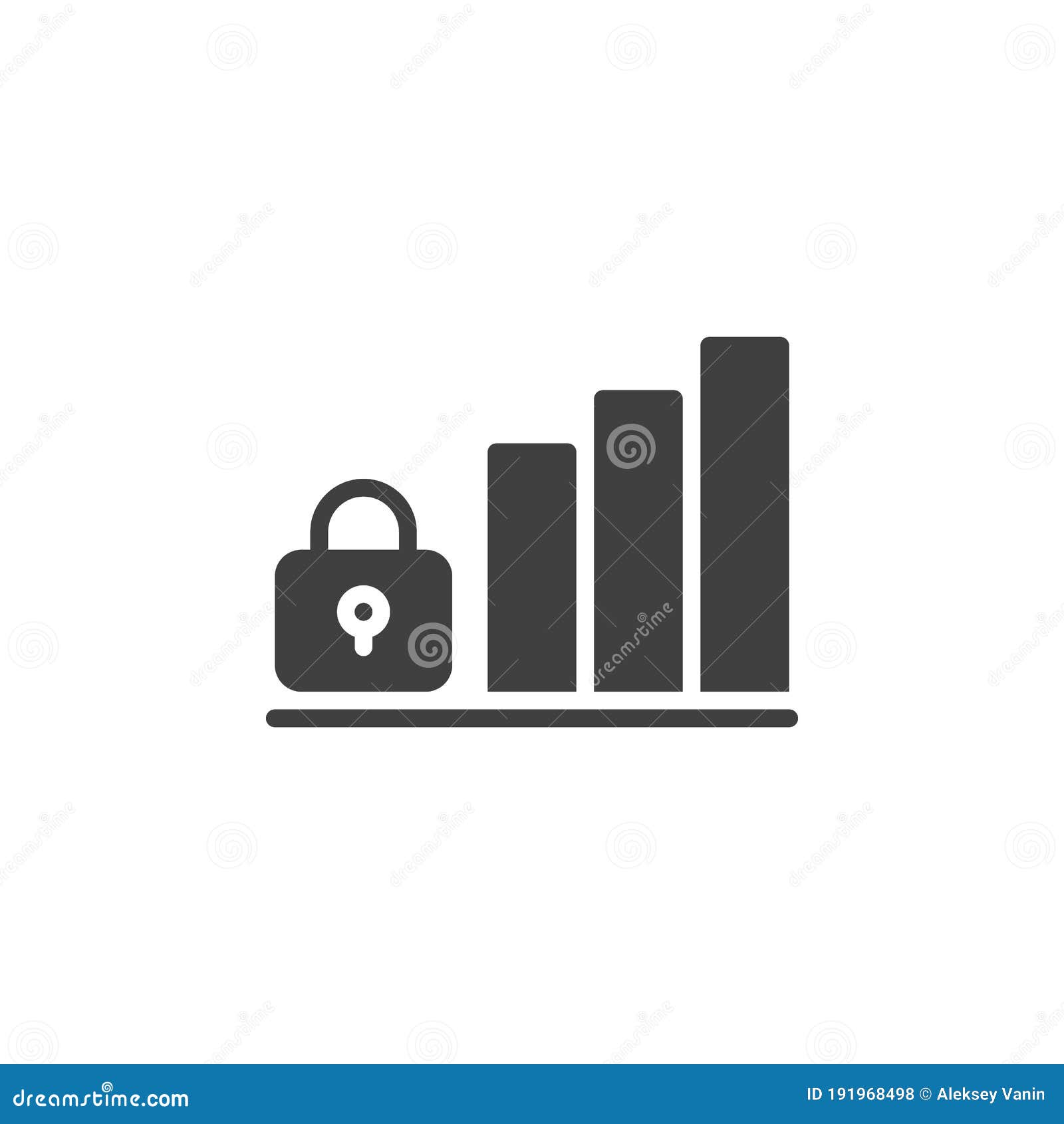 Blocked signal vector icon stock vector. Illustration of privacy ...
