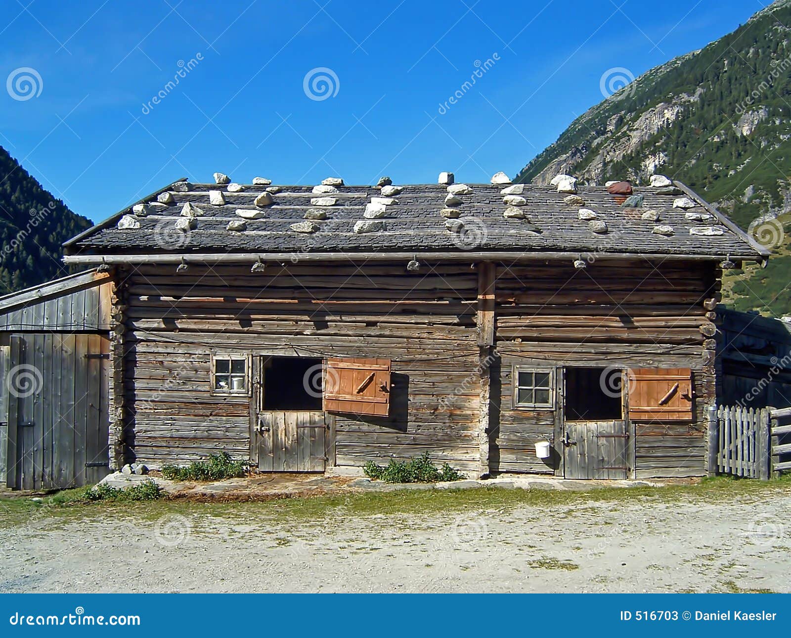Old Blockhouse Stock Photography | CartoonDealer.com #8772848