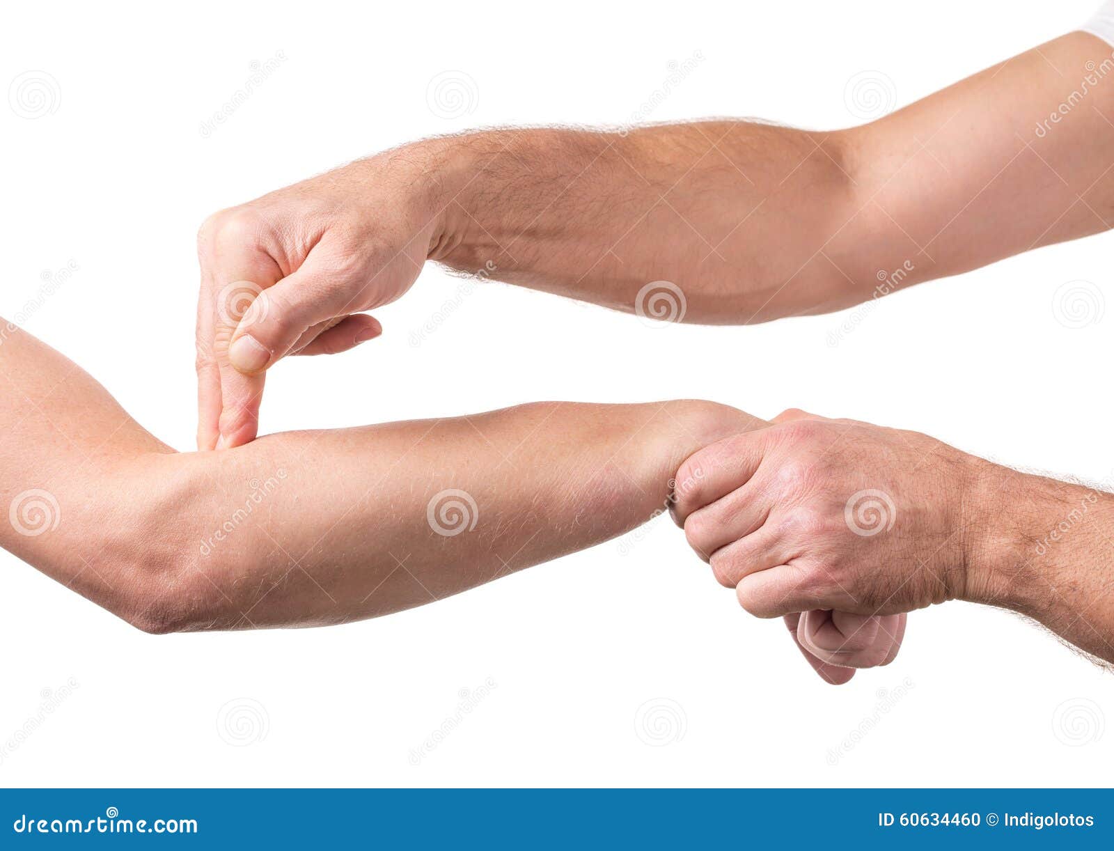 Blocking arms. stock photo. Image of hold, coaching, training - 60634460