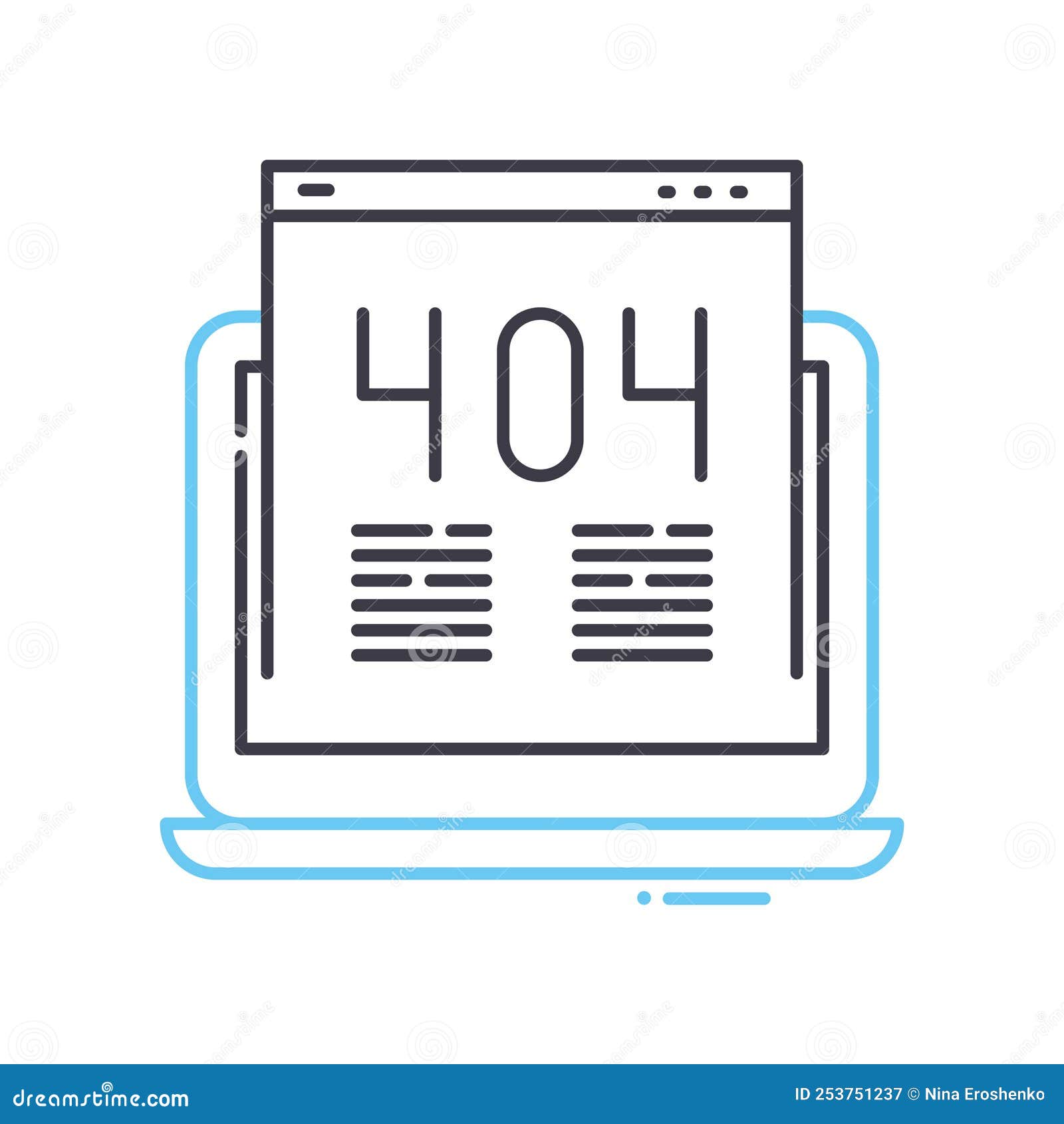 Blockly Line Icon, Outline Symbol, Vector Illustration, Concept Sign ...