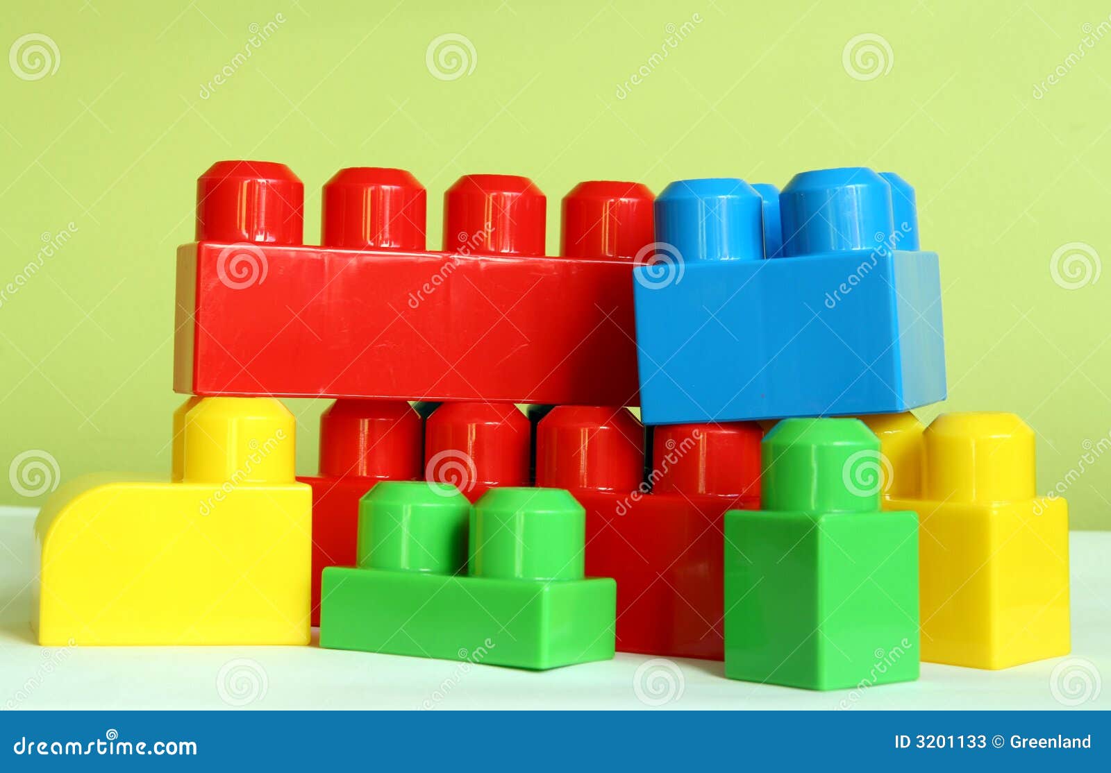 Blocks stock image. Image of orange, baby, play, blue - 3201133