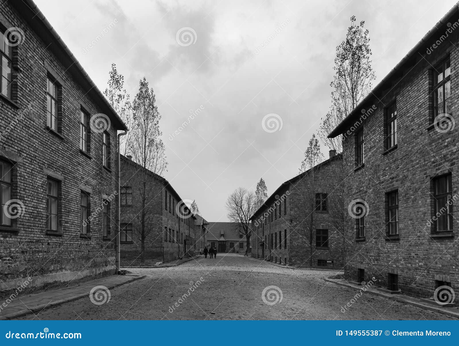 Blocks in Auschwitz Concentration Camp Editorial Photography - Image of ...