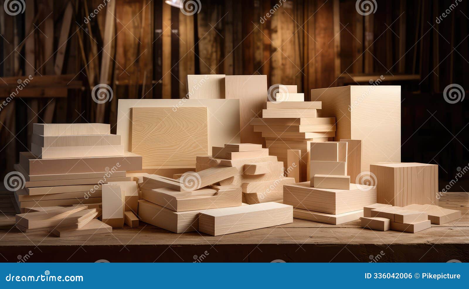 Blocks Balsa Wood Royalty-Free Illustration | CartoonDealer.com #336042006
