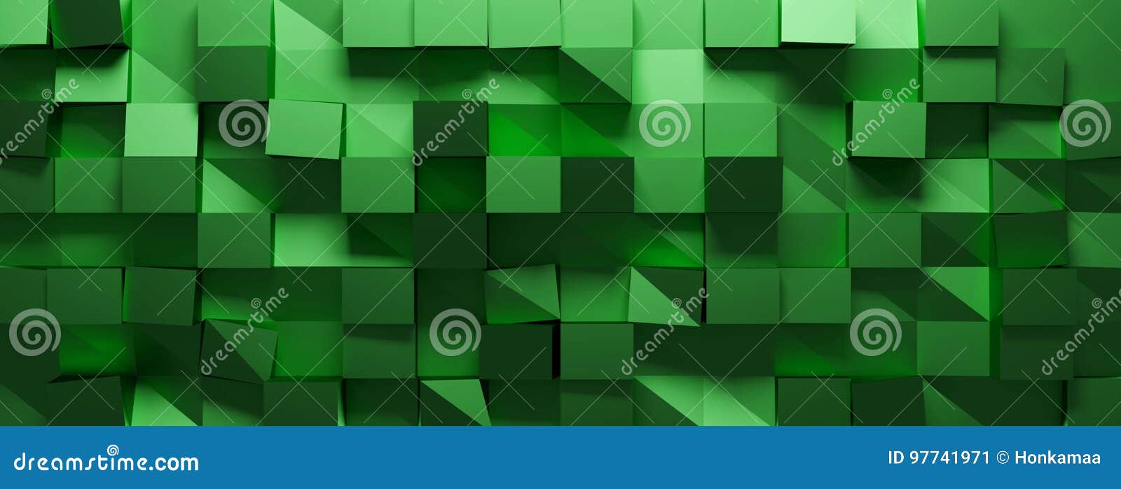 Blocks banner stock illustration. Illustration of facebook - 97741971