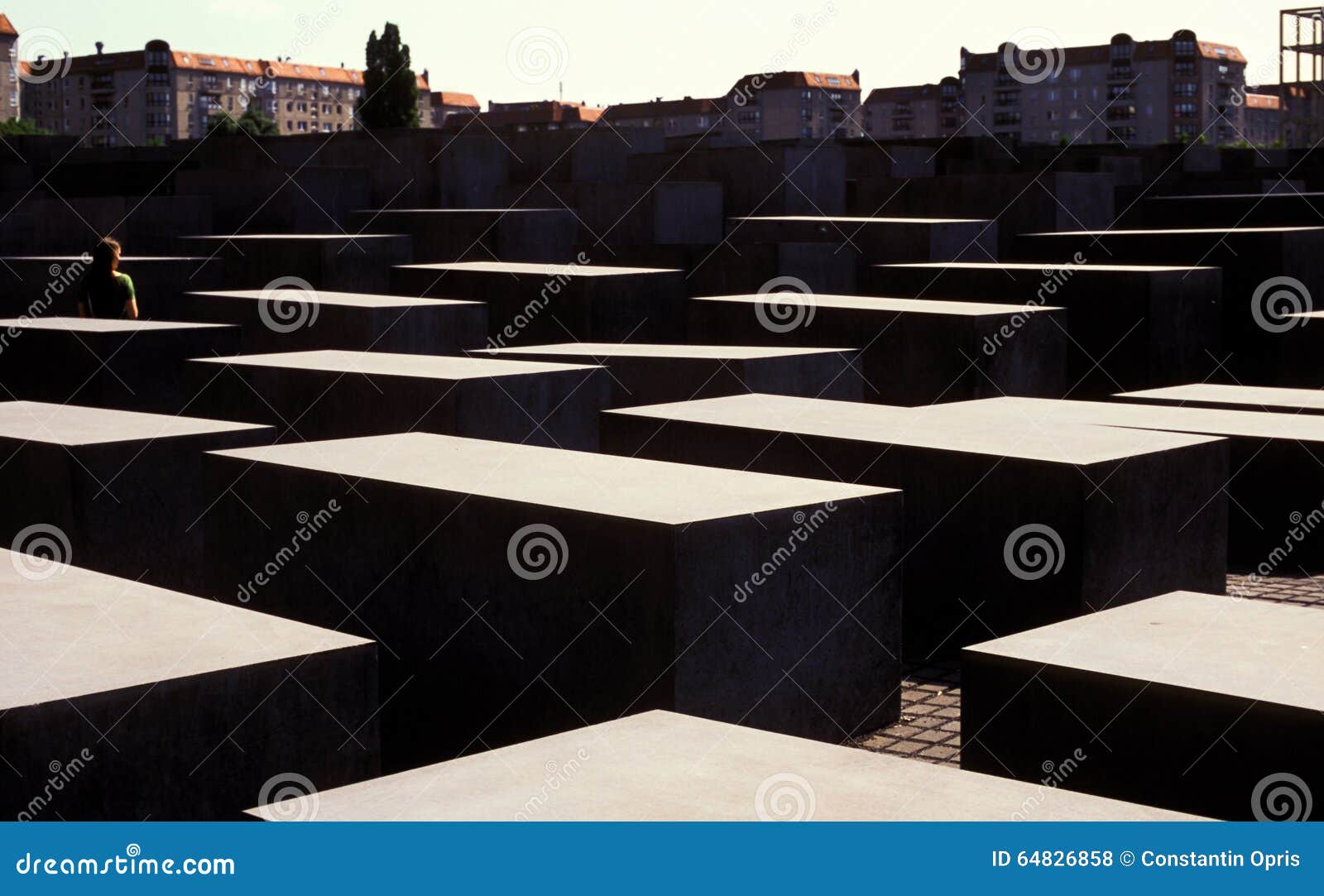 Blocks at Berlin Holocaust Memorial, Germany Editorial Stock Photo ...