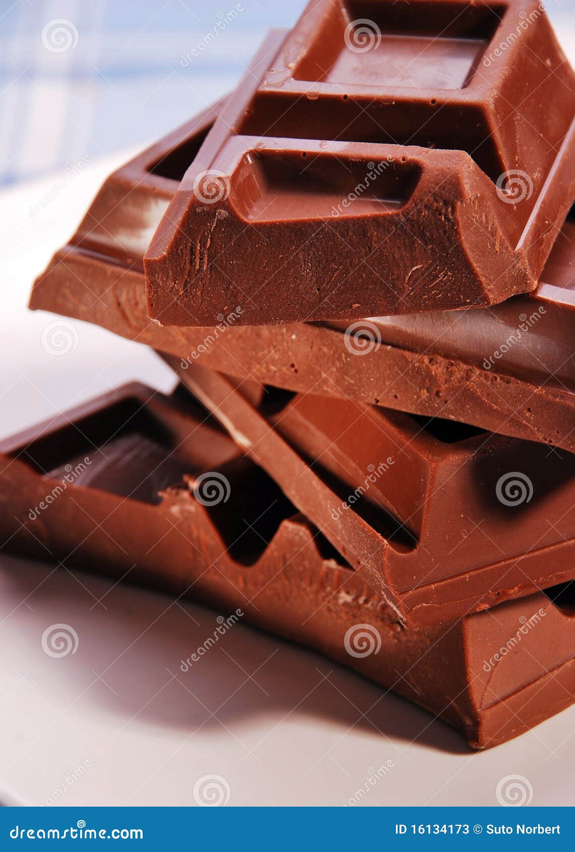 Blocks of Chocolate stock image. Image of desire, candy - 16134173