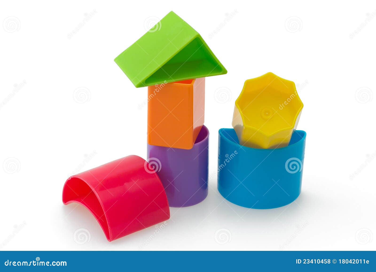 Blocks of Different Shapes and Colors Stock Photo - Image of shape ...
