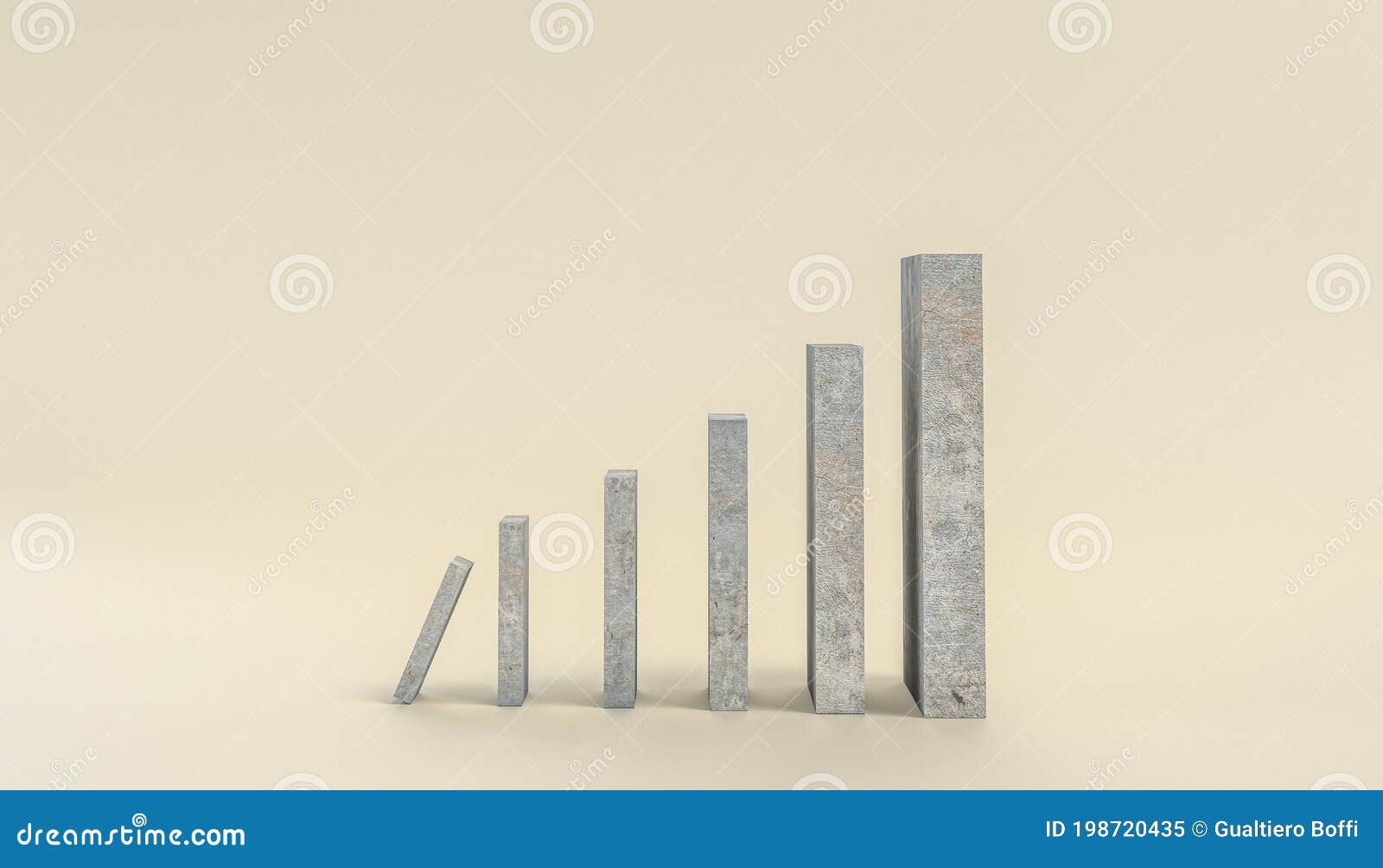 Domino Chain Reaction Gap Stop Interrupt Fleeing Run Away Symbol Vector ...