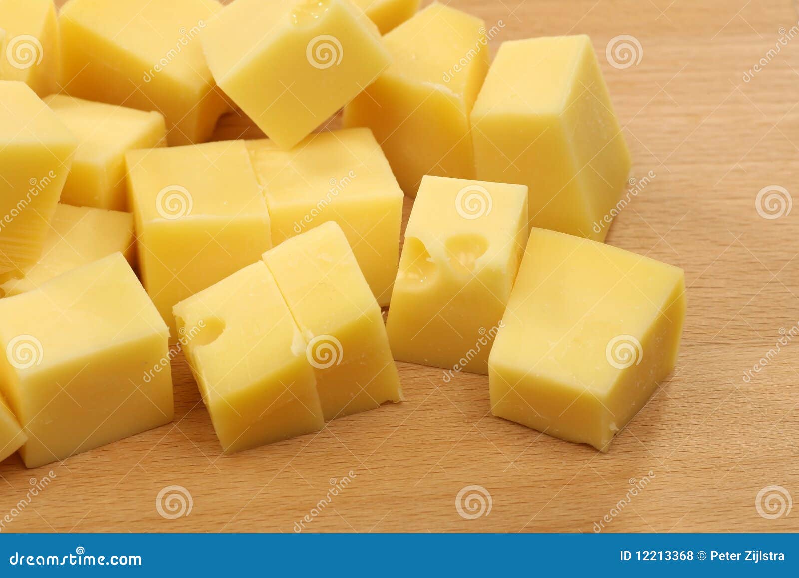 Blocks of Dutch cheese stock photo. Image of tasty, snack - 12213368