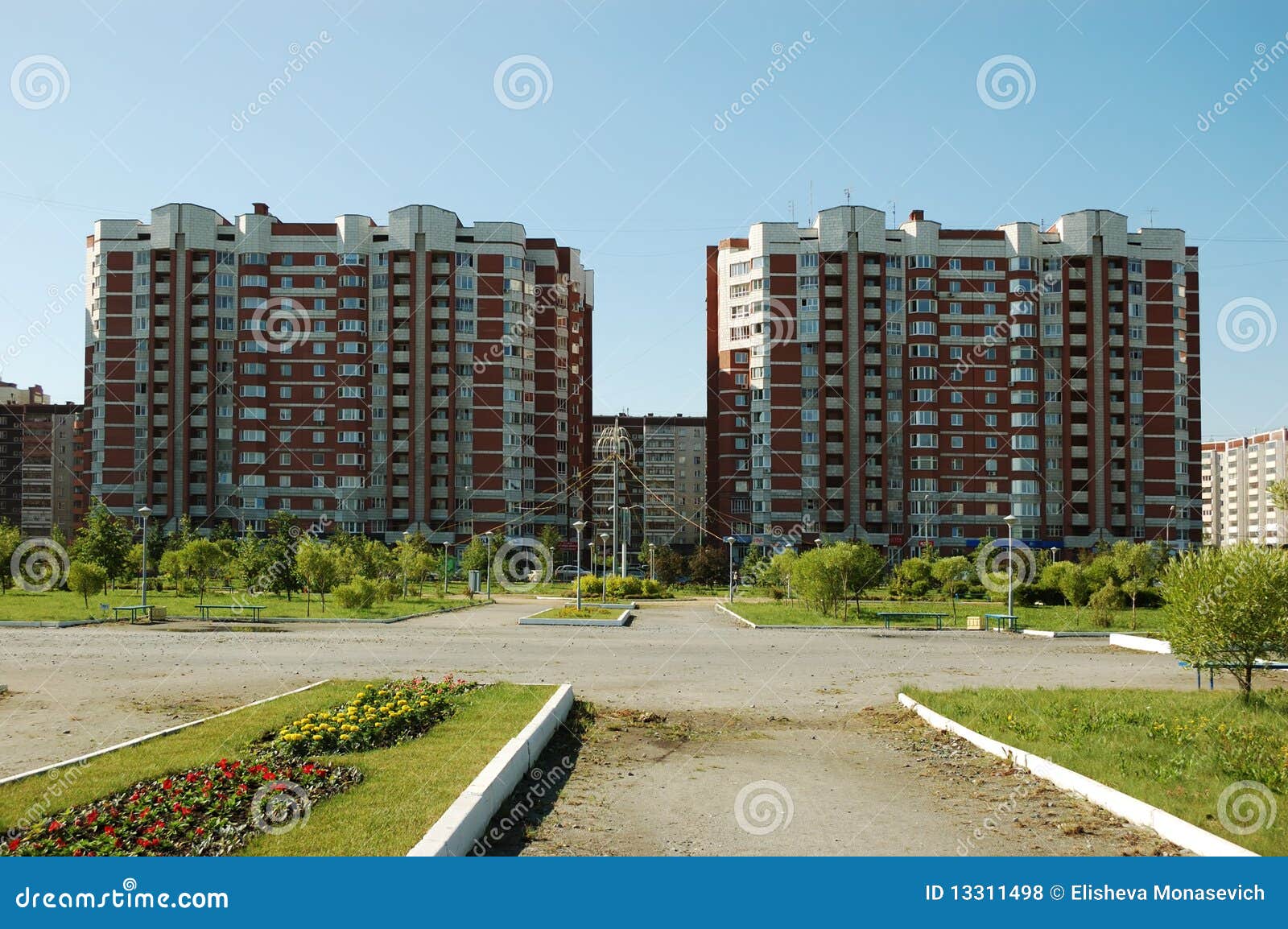 Blocks of flats stock photo. Image of building, apartment - 13311498