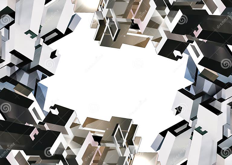 Blocks frame stock illustration. Illustration of rectangle - 3703594