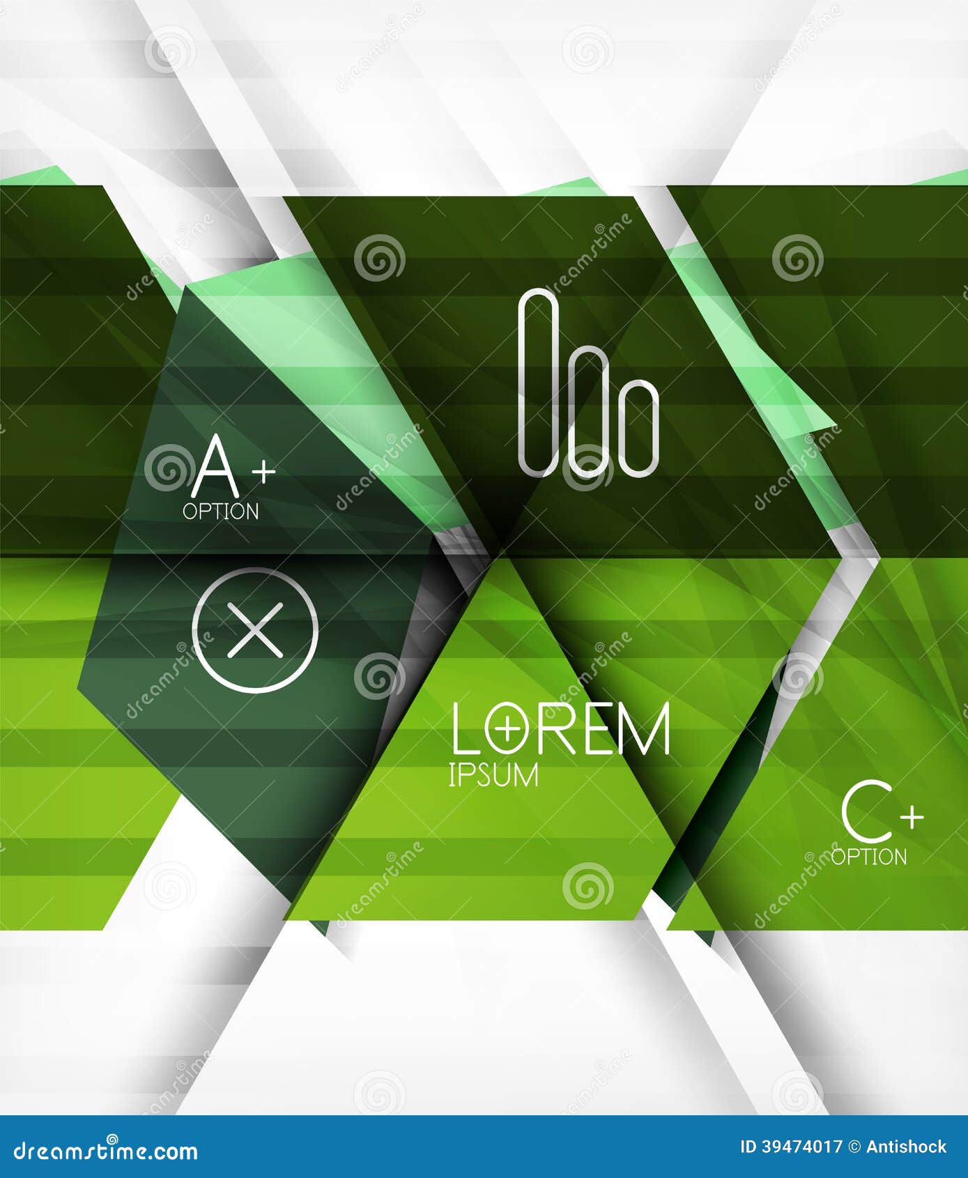 Blocks Geometric Abstract Background Stock Vector - Illustration of ...