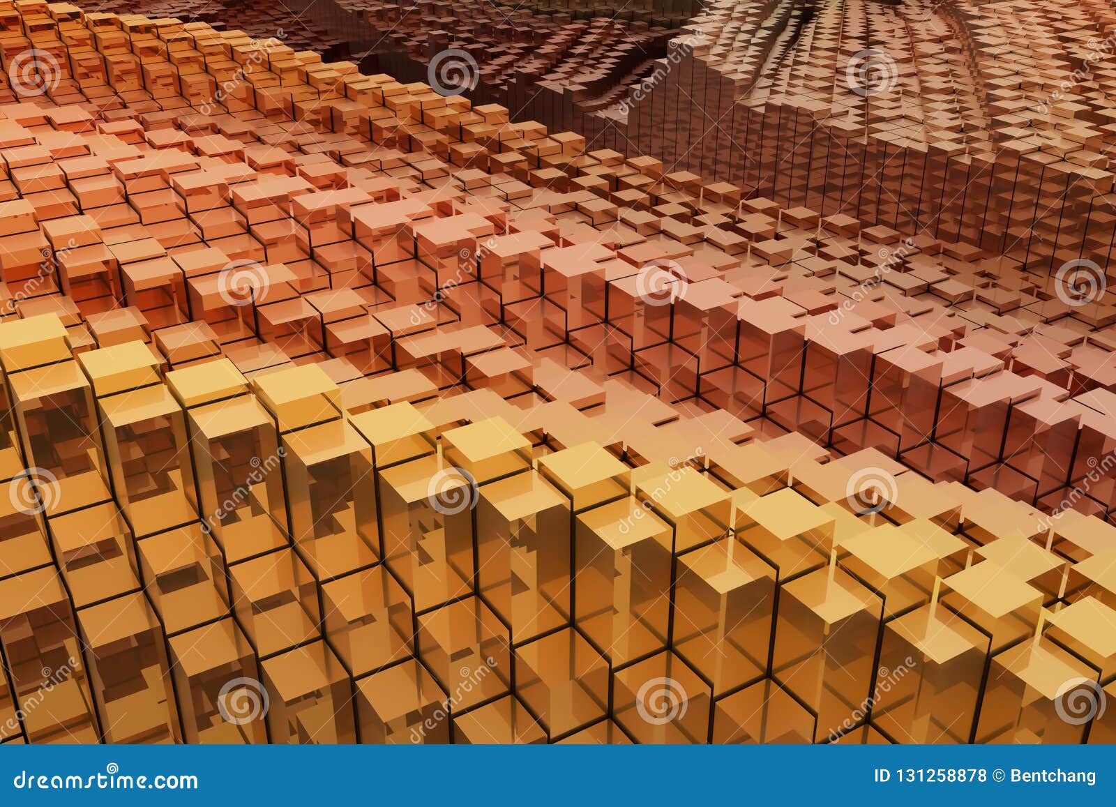 Decorative, Illustrations Shape Composition, Geometric Structure Blocks ...