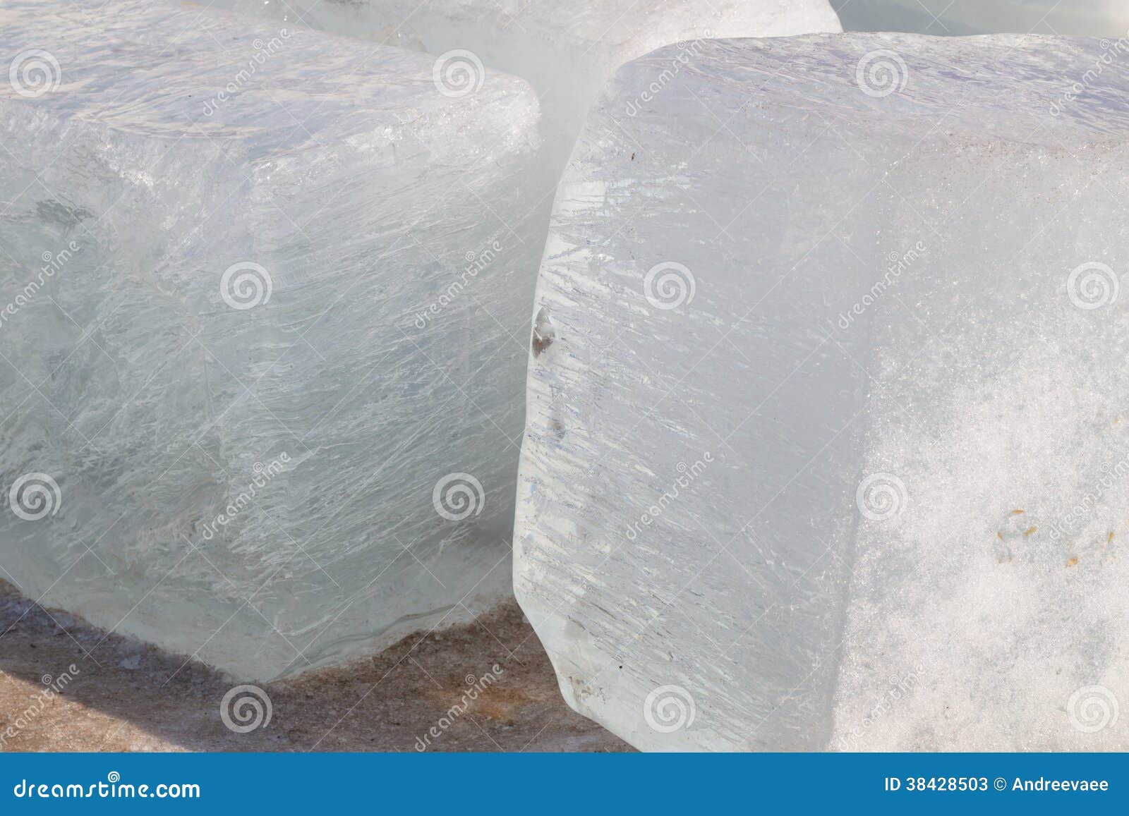 Blocks of ice stock image. Image of copy, water, effect - 38428503