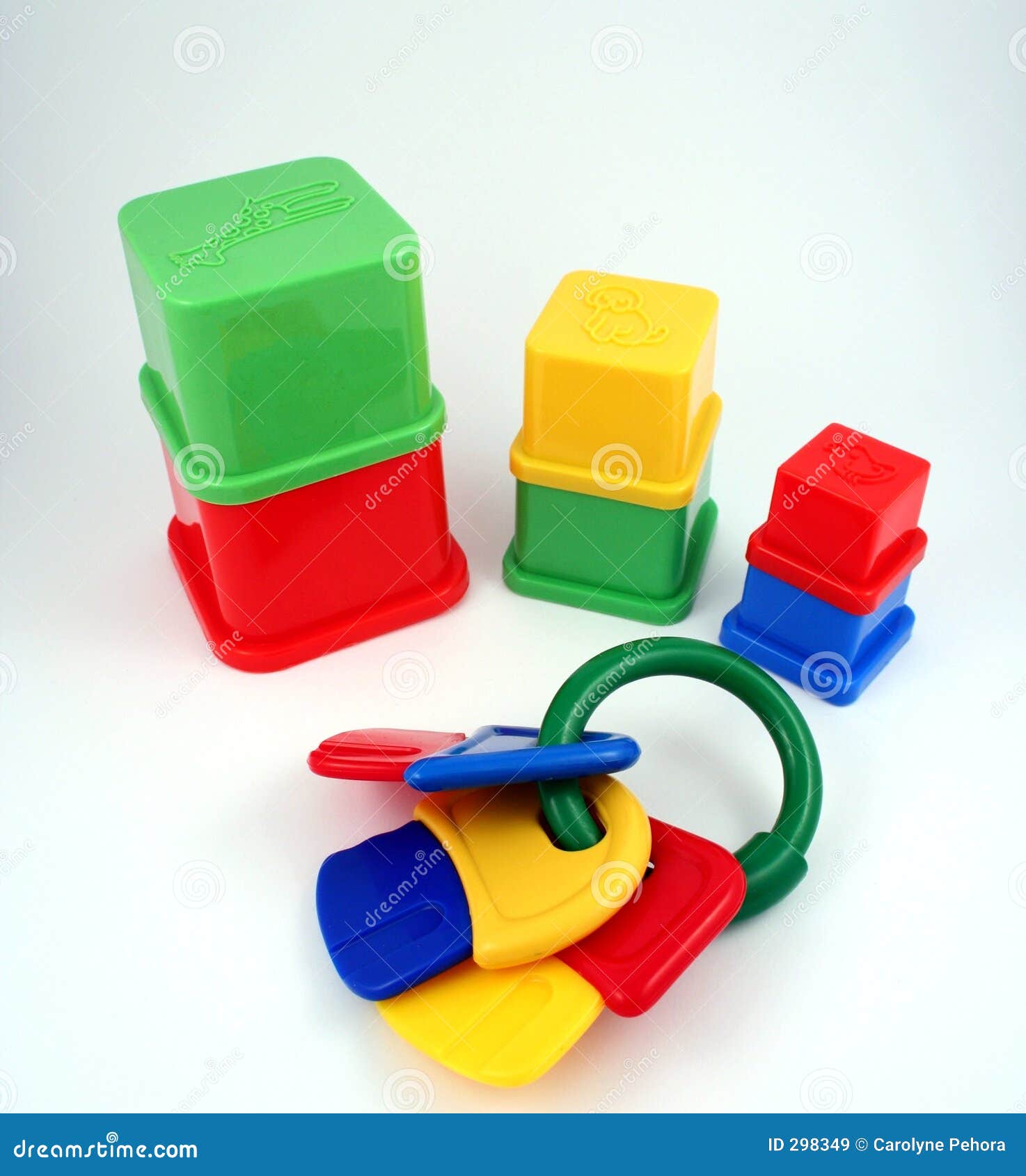 Blocks and keys stock image. Image of colour, keys, color - 298349