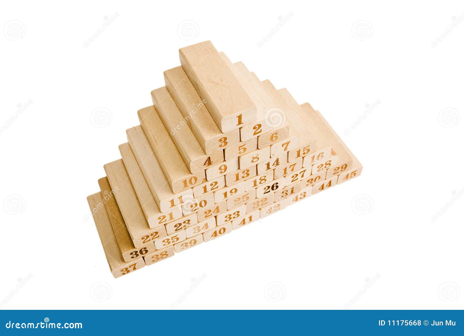 Blocks pyramid stock photo. Image of play, cube, triangle - 11175668