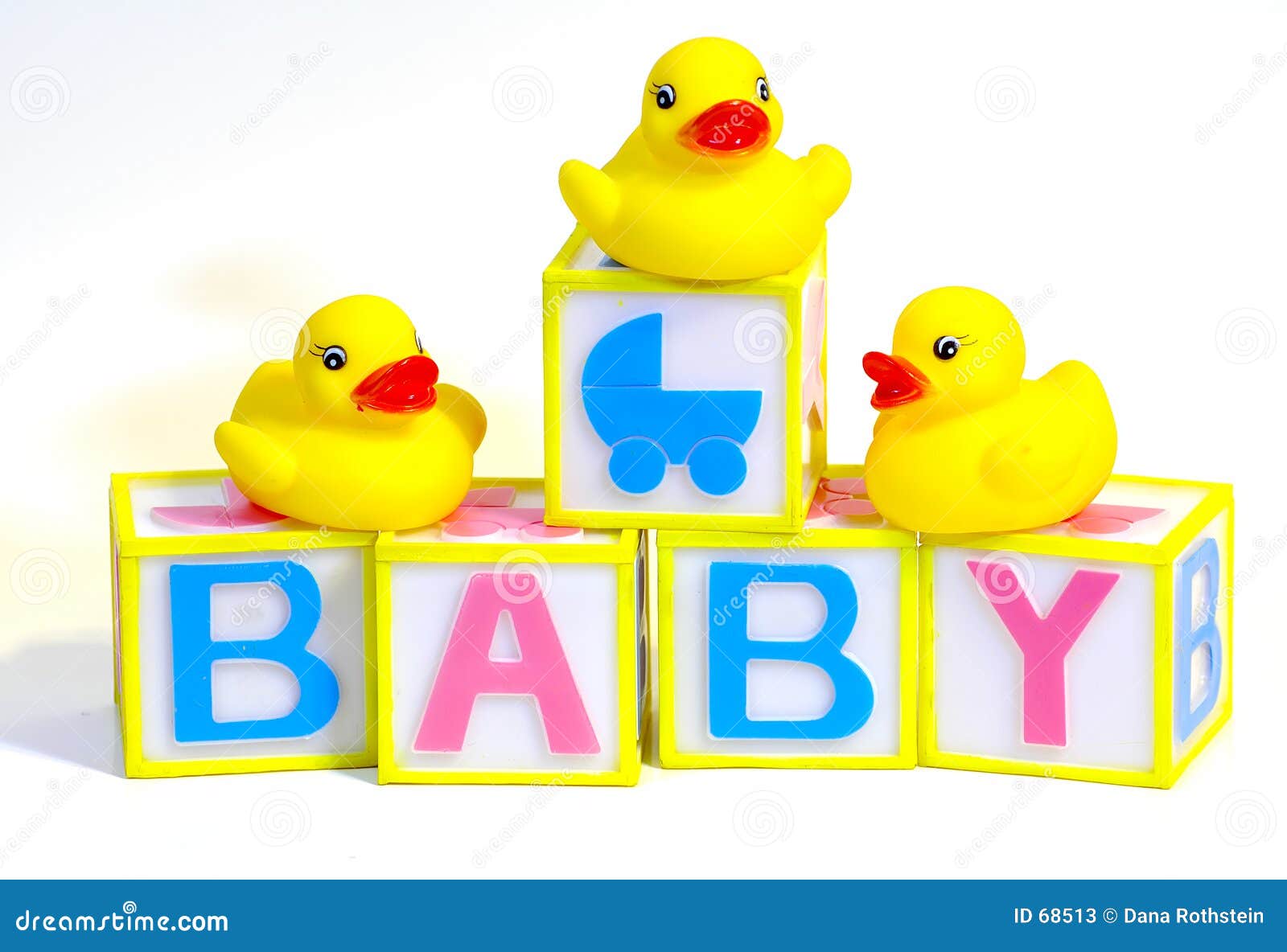 Blocks and Rubber Ducks stock image. Image of baby, bath - 68513