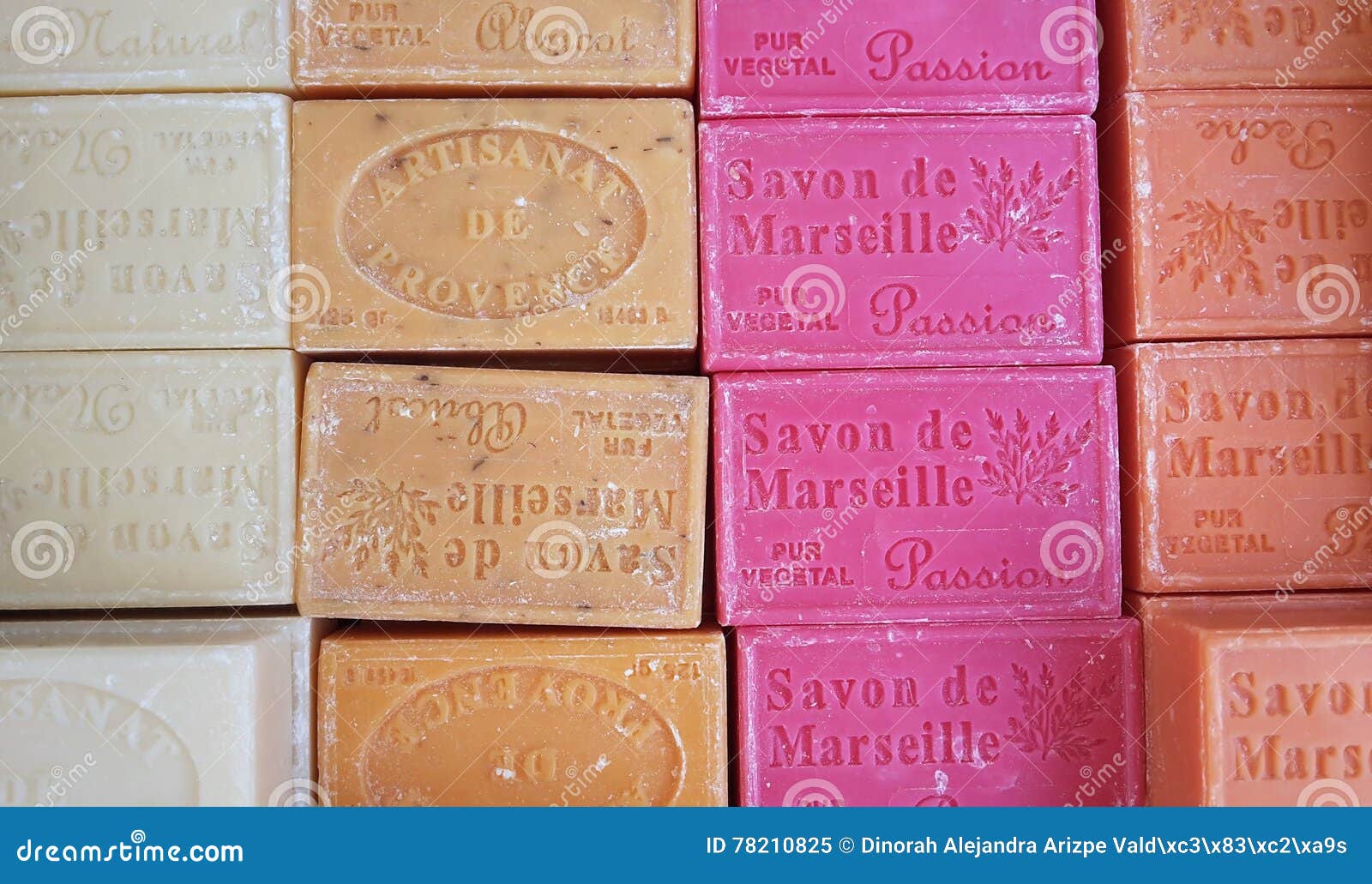 Blocks of Soap of Marseille Editorial Image - Image of soap, homade ...