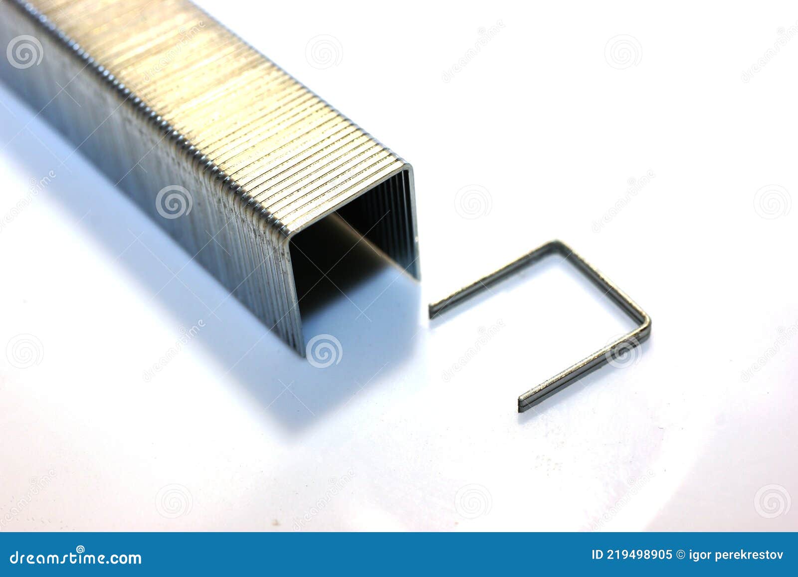 Blocks of Staples, for Construction Work, As Fasteners Decorative ...
