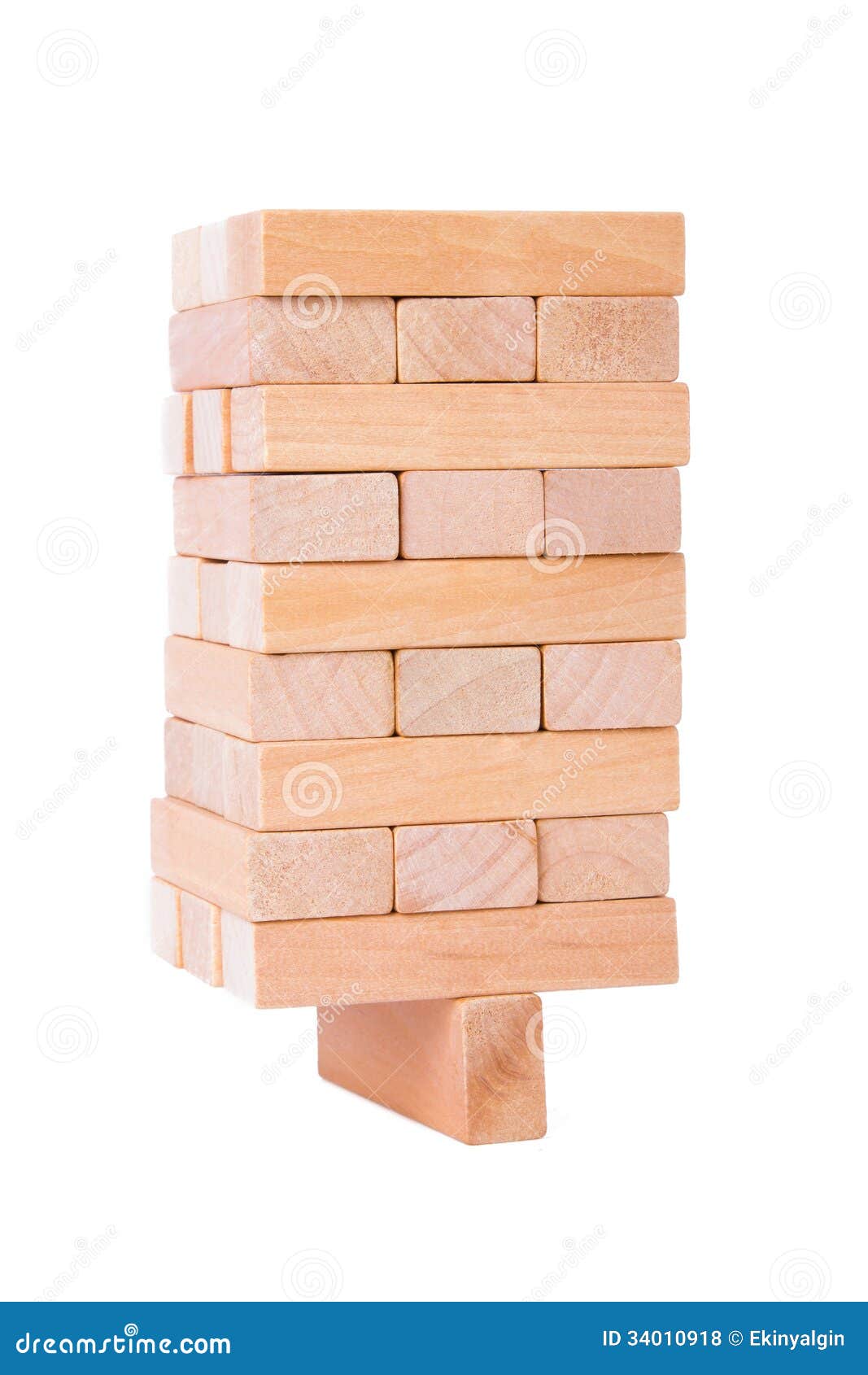Blocks of Wood stock photo. Image of cube, business, brown - 34010918