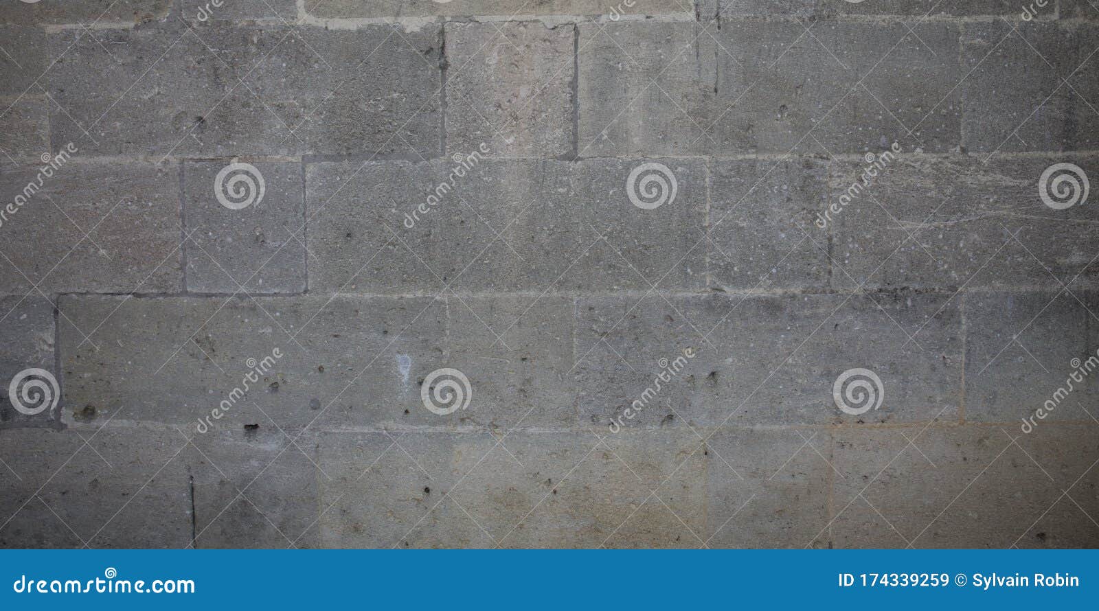 Blockwork Grey Dirty Cinderblock Wall Background Gray Texture Stock ...
